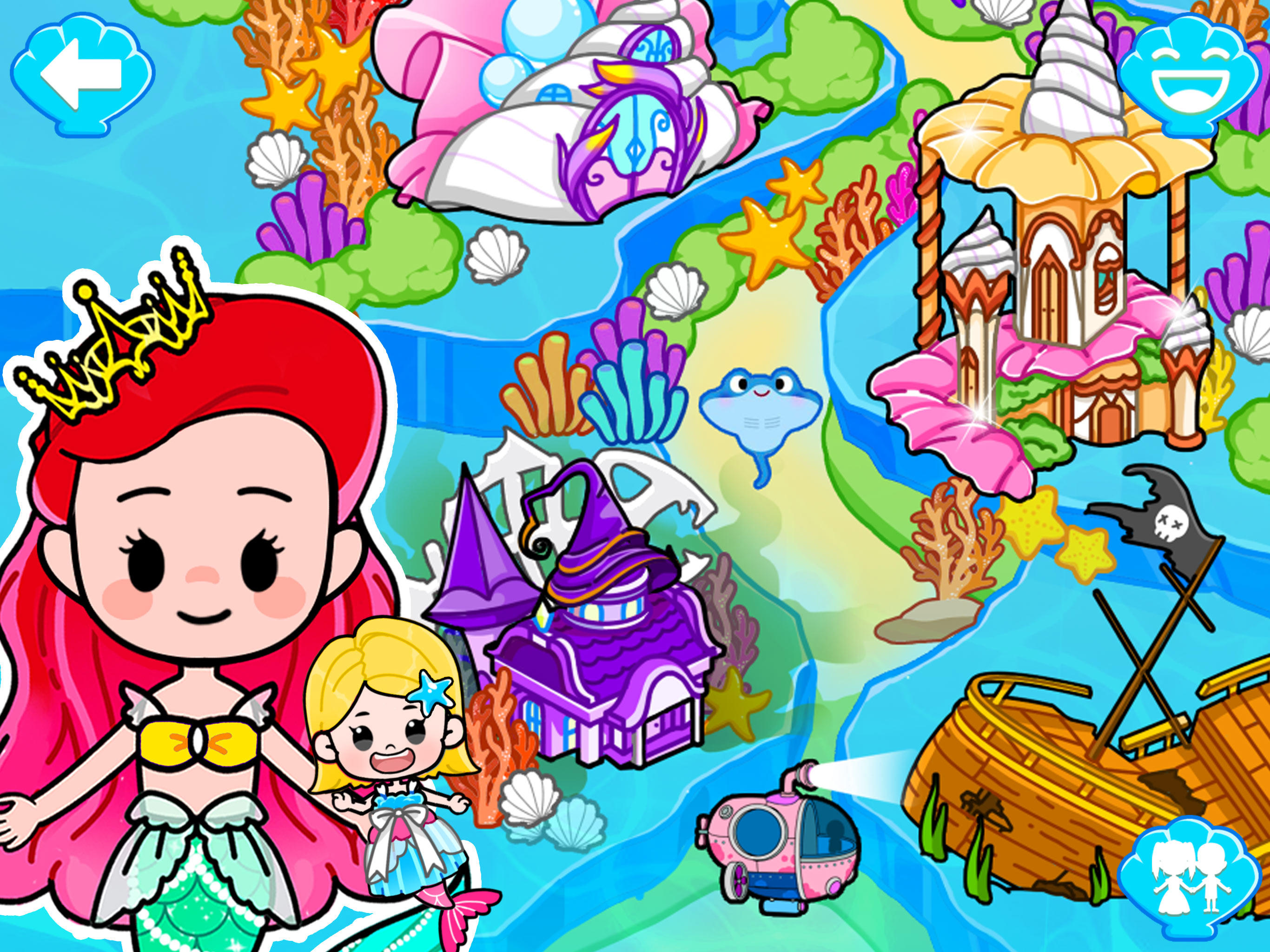 Princess Town: Mermaid Games android iOS apk download for free-TapTap