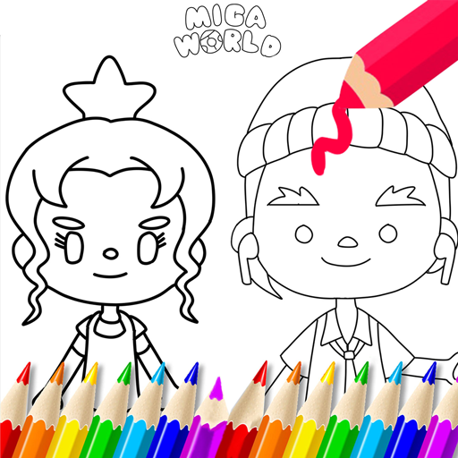 Miga Town Coloring Game life for Android/iOS - TapTap