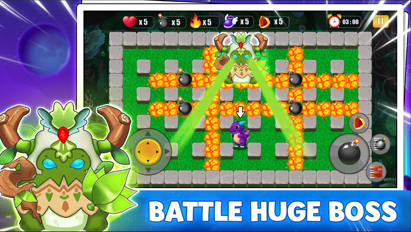 Dino Bomb - Crazy Bomber android iOS-TapTap