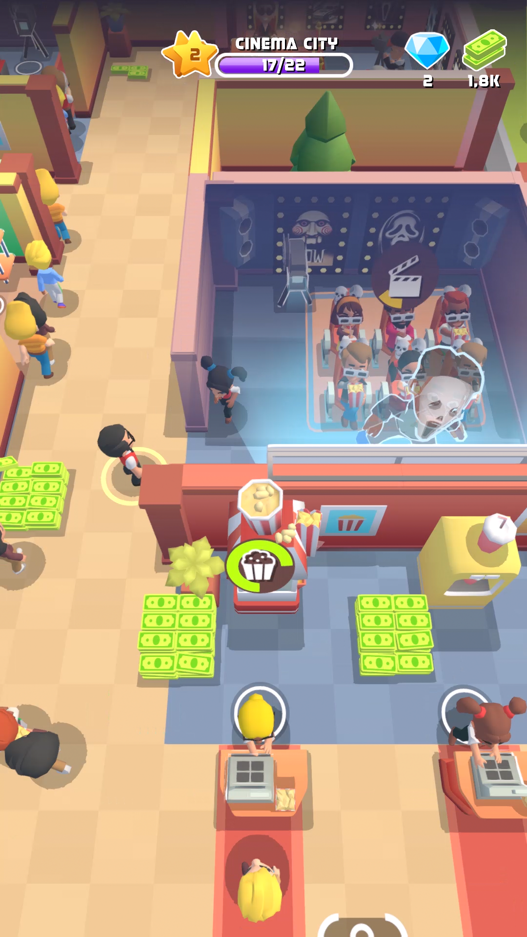 Cinema World - Idle Tycoon android iOS apk download for free-TapTap