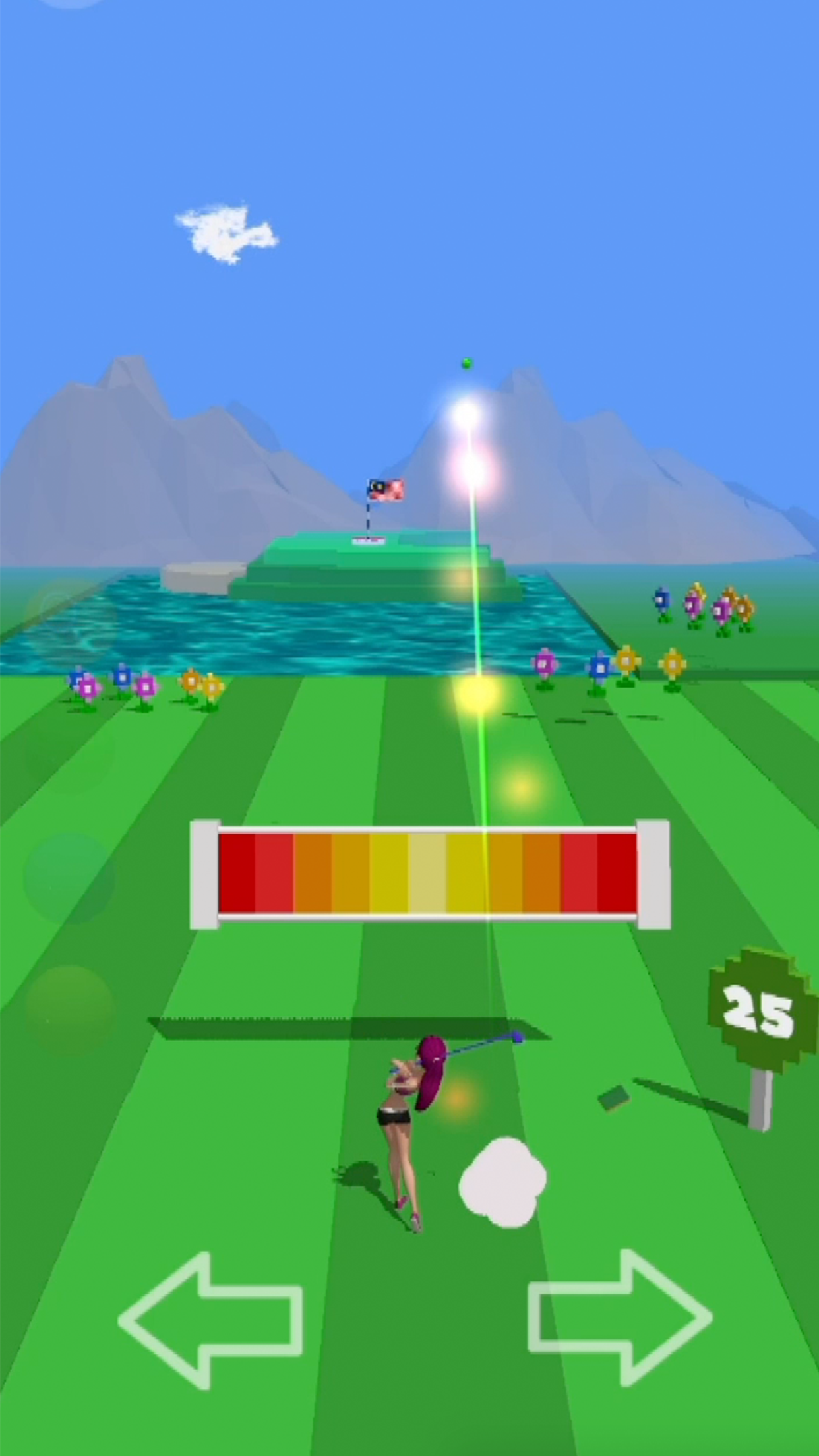 Target Golf: Pixel art game android iOS-TapTap