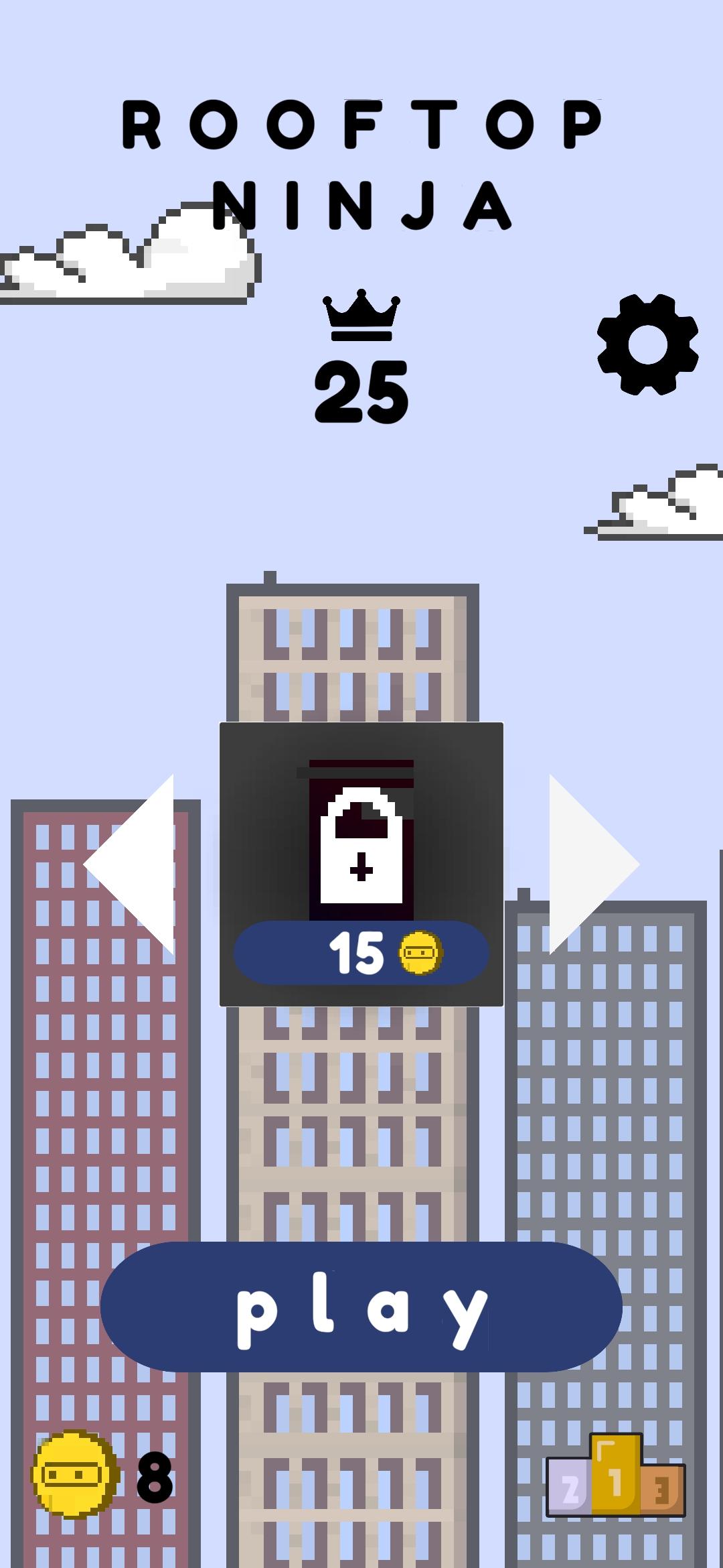 Rooftop Ninja 2D android iOS apk download for free-TapTap