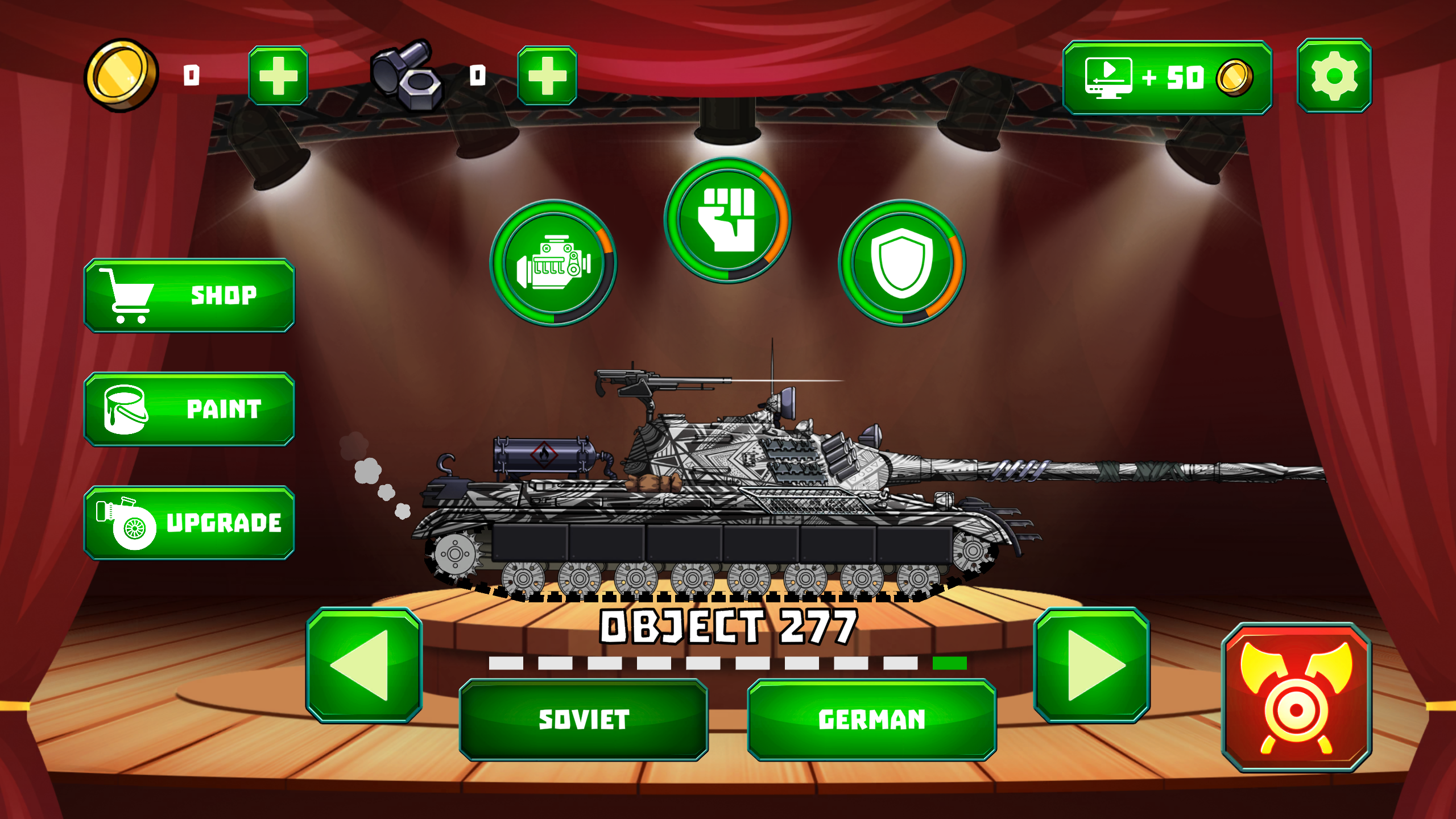 Tank Attack 5 Tanks 2D mobile android iOS apk download for free-TapTap