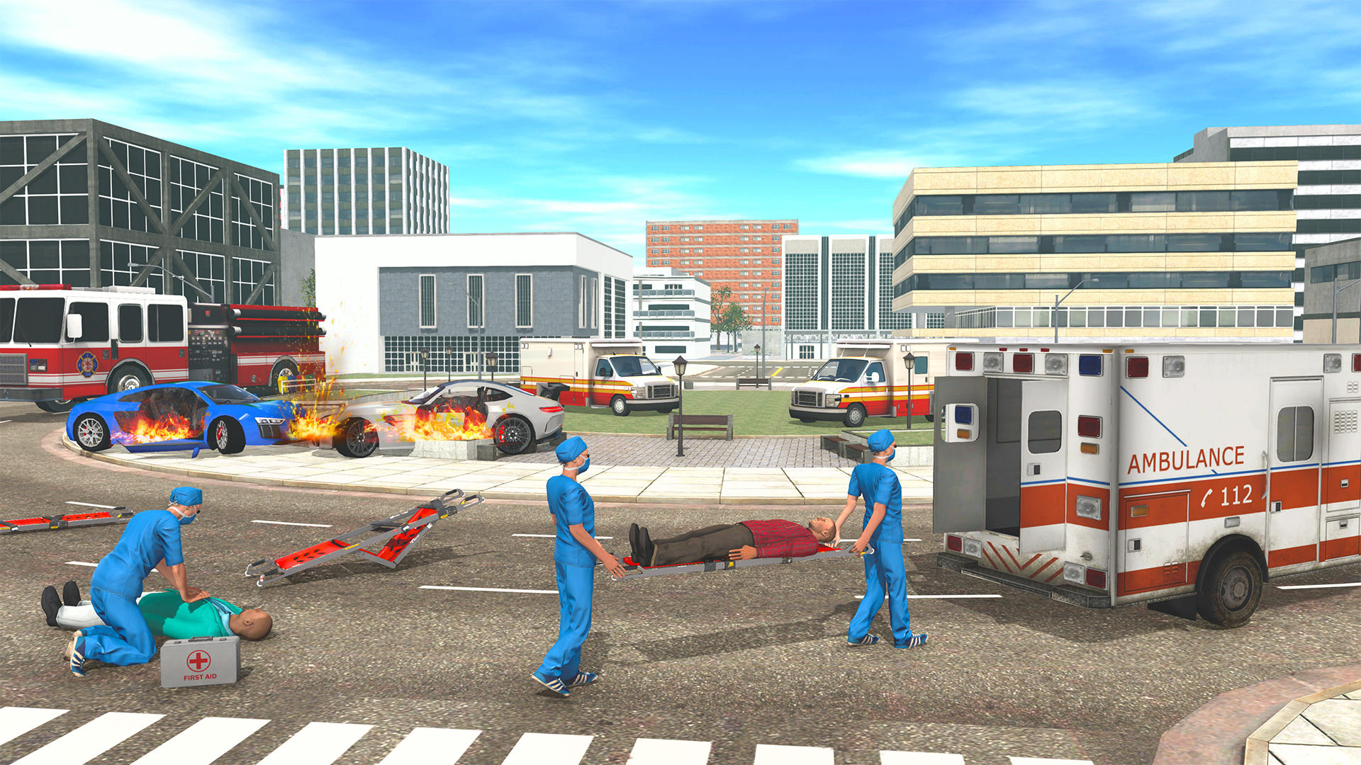 Ambulance Doctor: Rescue Games android iOS-TapTap