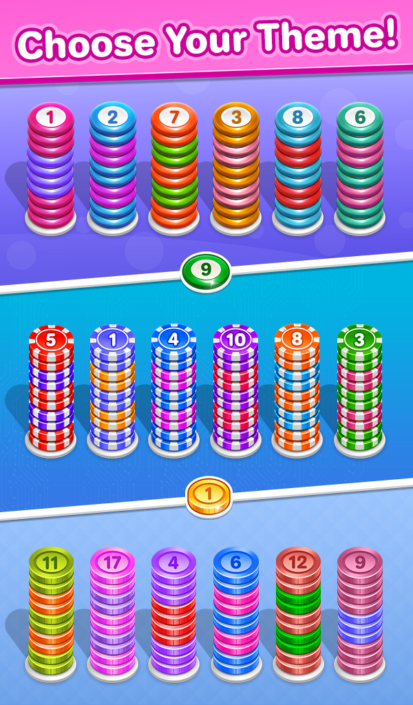 Coin Sort - Coin Merge Master android iOS apk download for free-TapTap