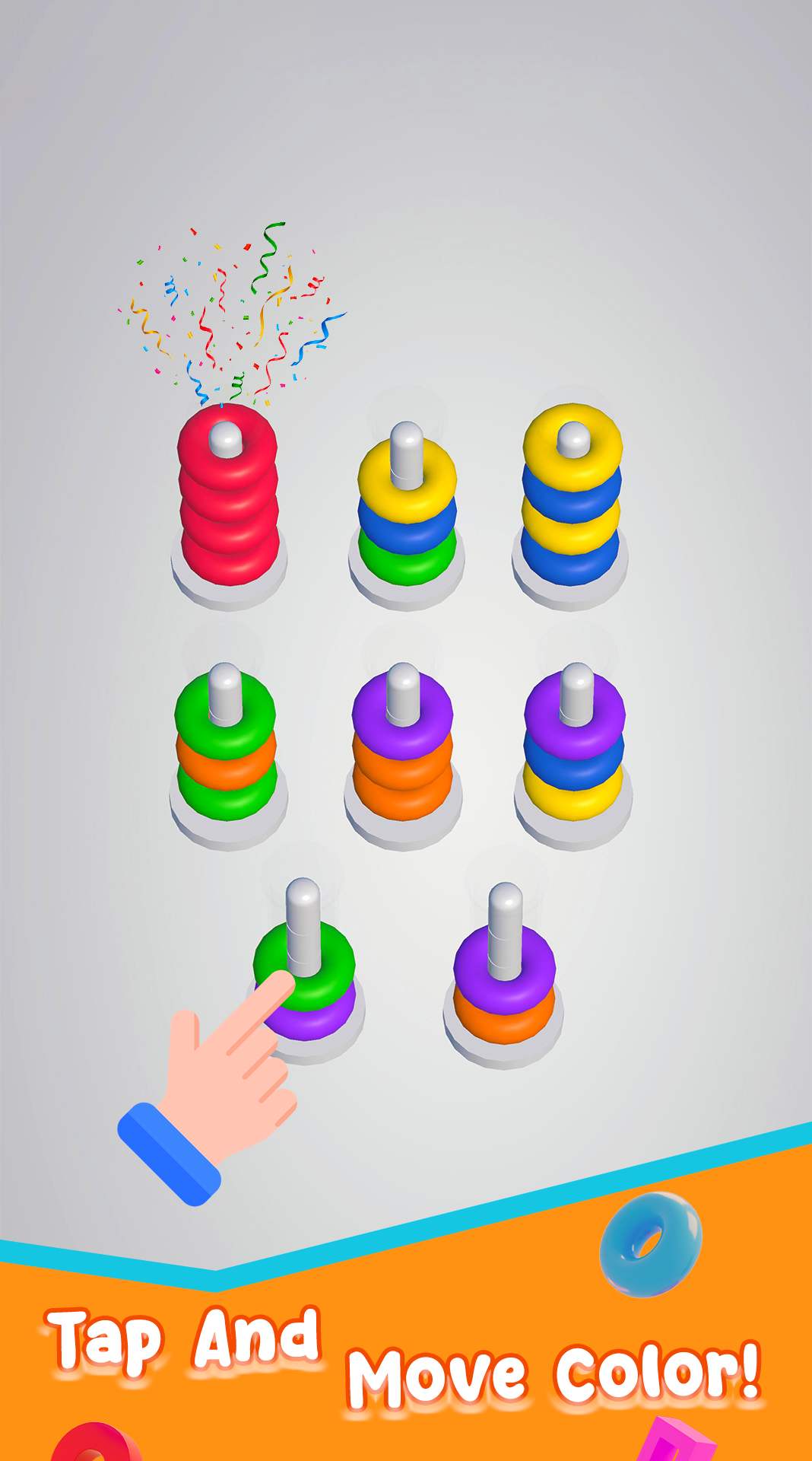 Color Hoop Sort : 3D Puzzle android iOS apk download for free-TapTap