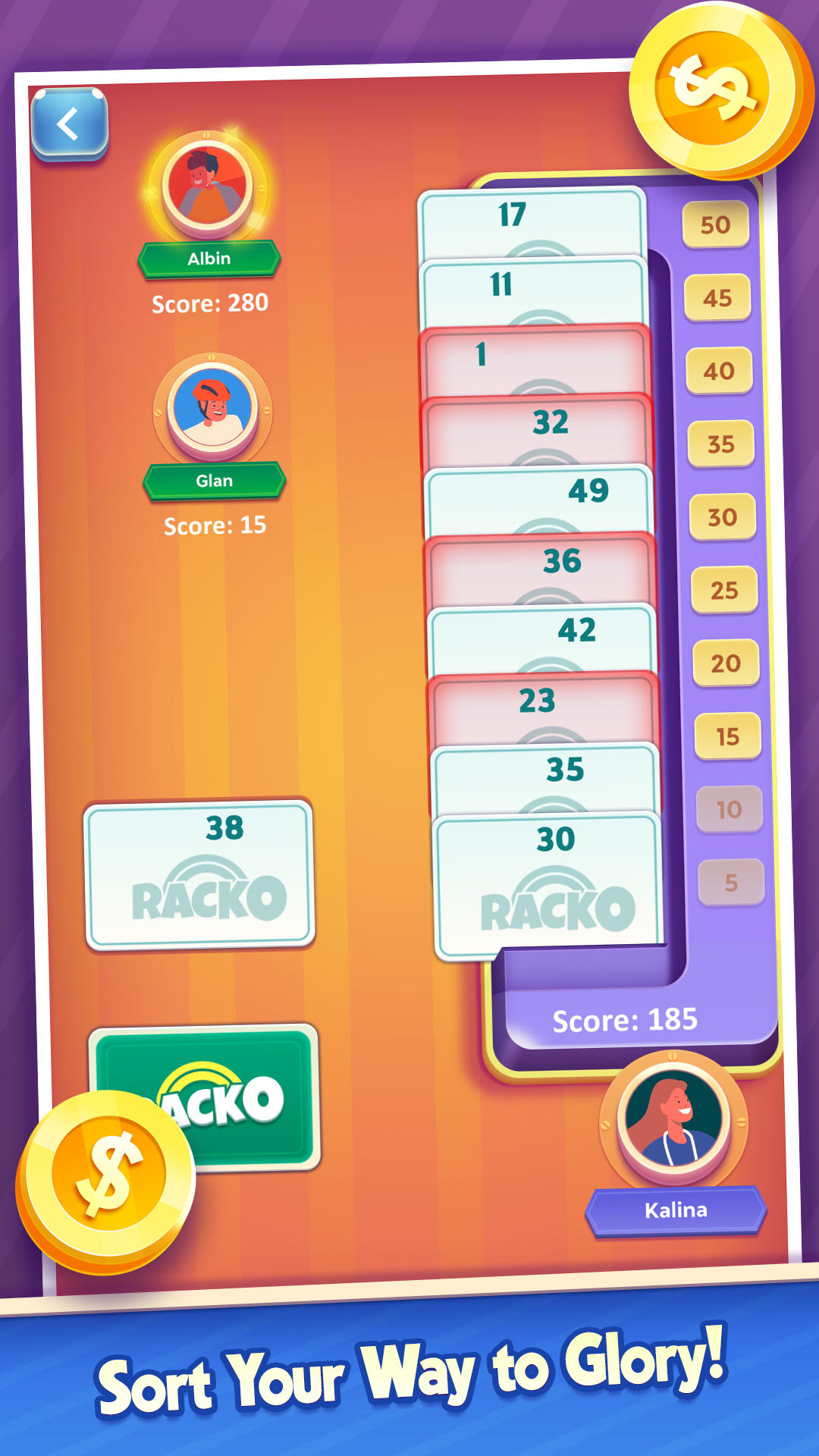 Rack-O: Card Sorting Fun! android iOS apk download for free-TapTap