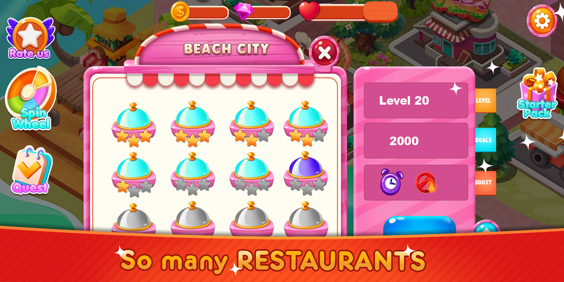 Cooking City android iOS-TapTap