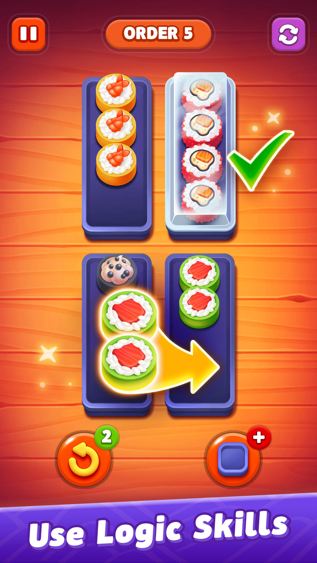 Sushi Sort: Color Sorting Game for Android/iOS - TapTap