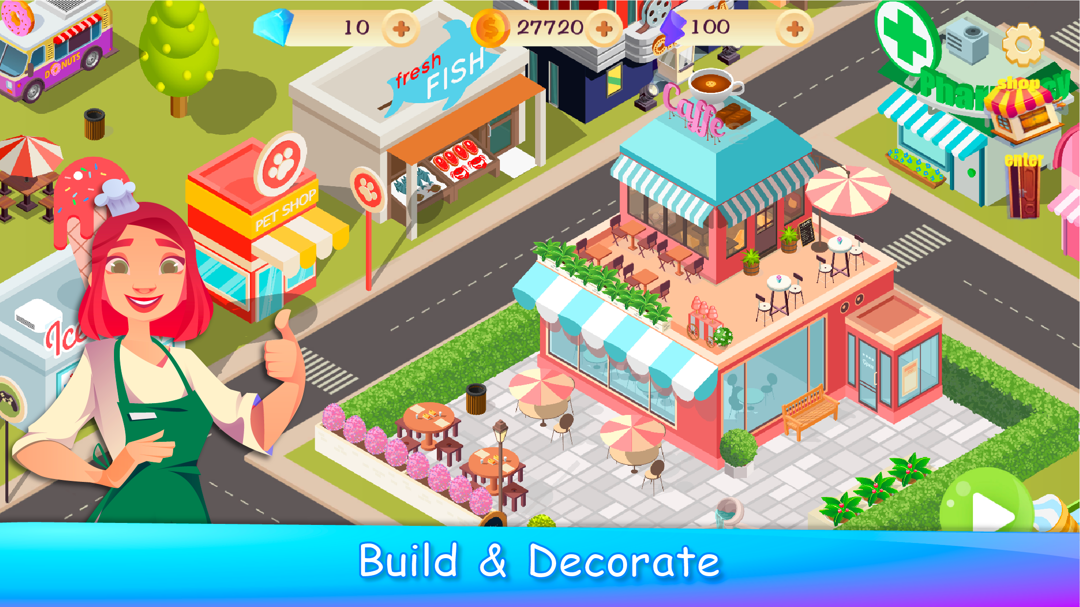 Merge Cafe: Chef Cooking Game android iOS apk download for free-TapTap