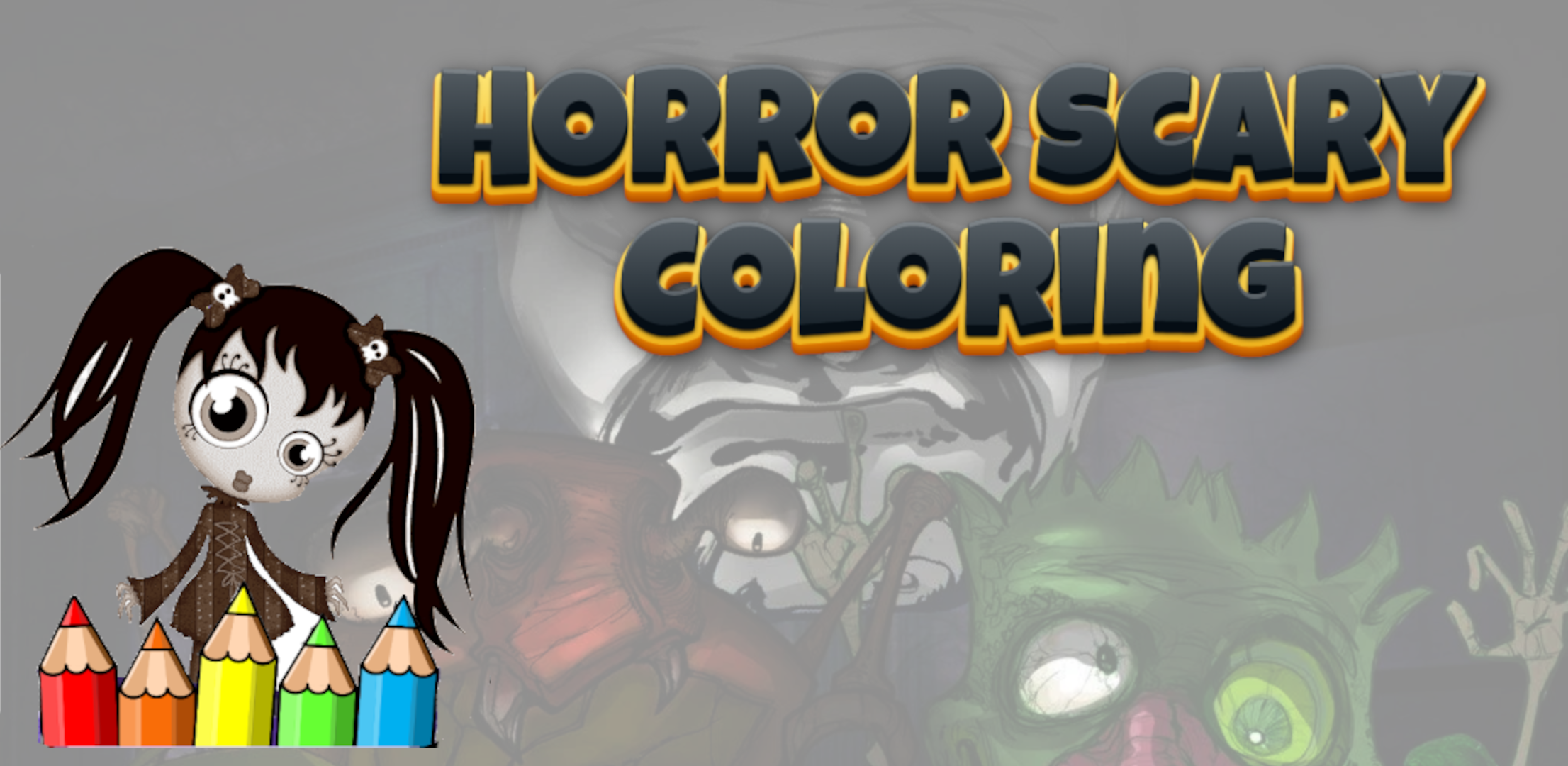 coloring scary horror android iOS apk download for free-TapTap