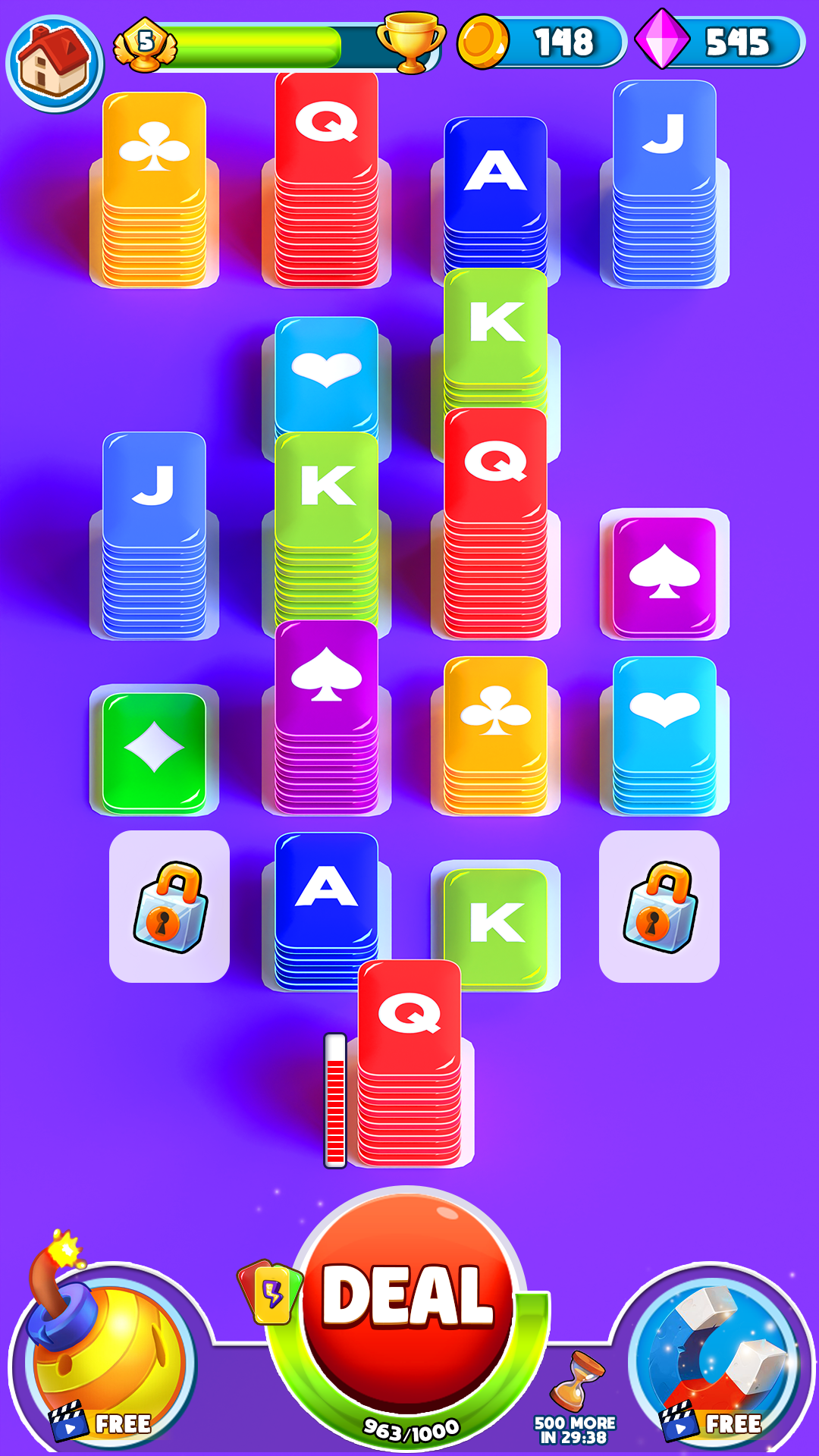 Color Card Shuffle Sort Game android iOS apk download for free-TapTap