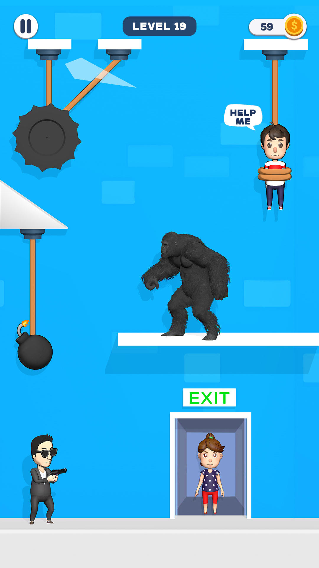 Rescue Couple - Rope Cut Games android iOS apk download for free-TapTap