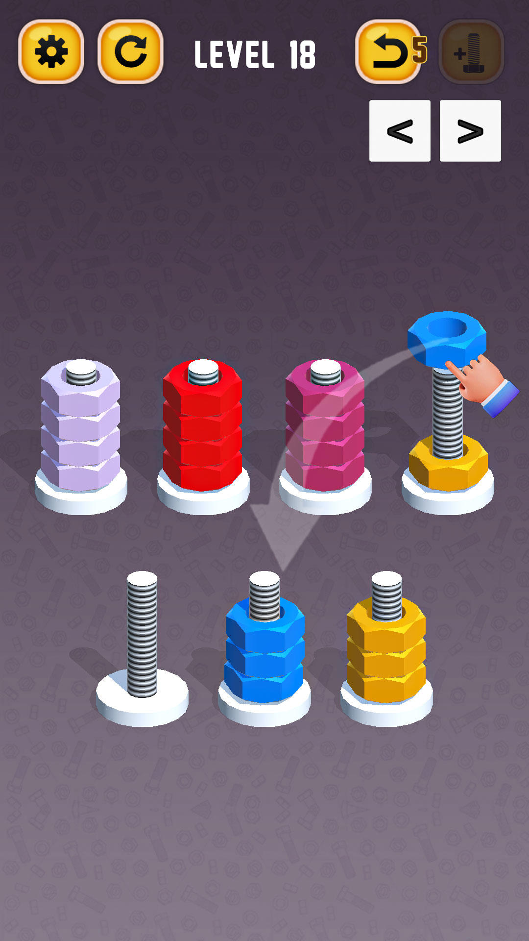 Bolts Color Sorting Nuts Sort android iOS apk download for free-TapTap
