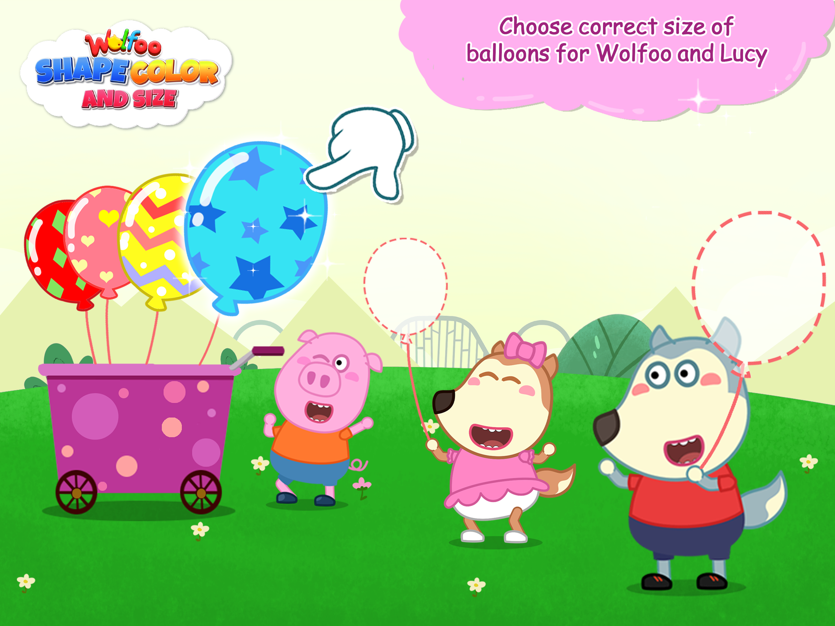 Wolfoo Shape Color and Size android iOS apk download for free-TapTap