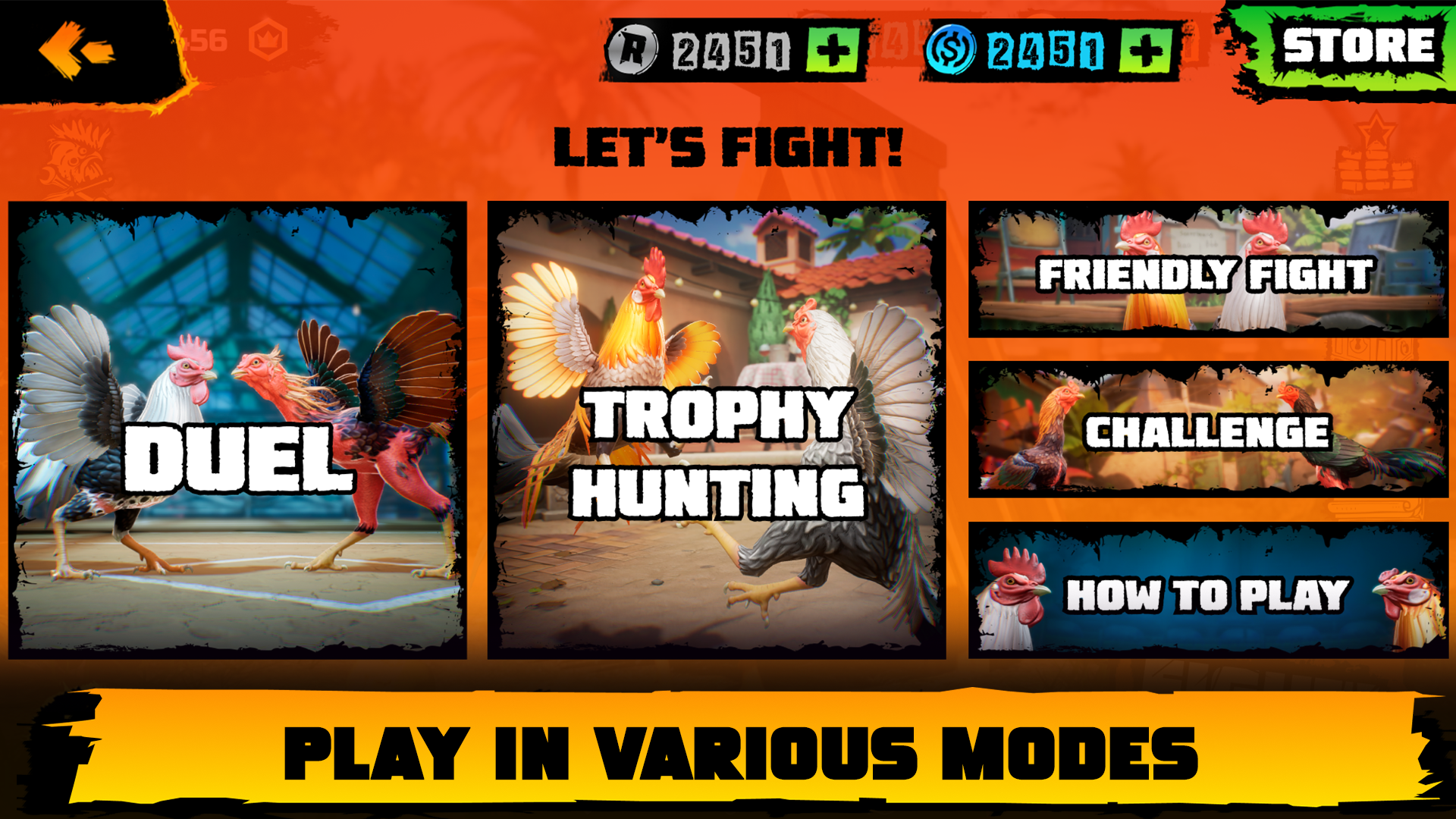 Rooster Fights android iOS-TapTap