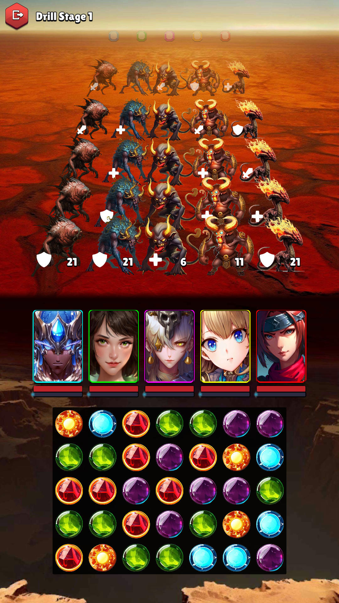 Puzzle & Heroes: Match-3 RPG android iOS apk download for free-TapTap