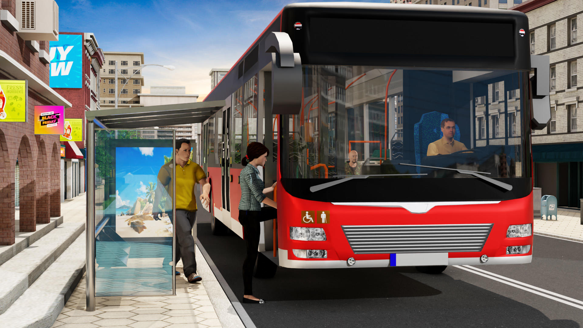 City Bus Simulator android iOS-TapTap