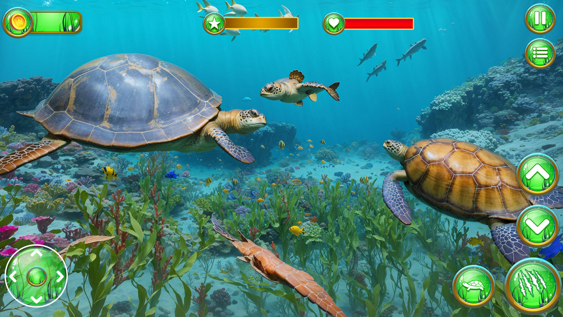 Wild Turtle Family Simulator android iOS apk download for free-TapTap