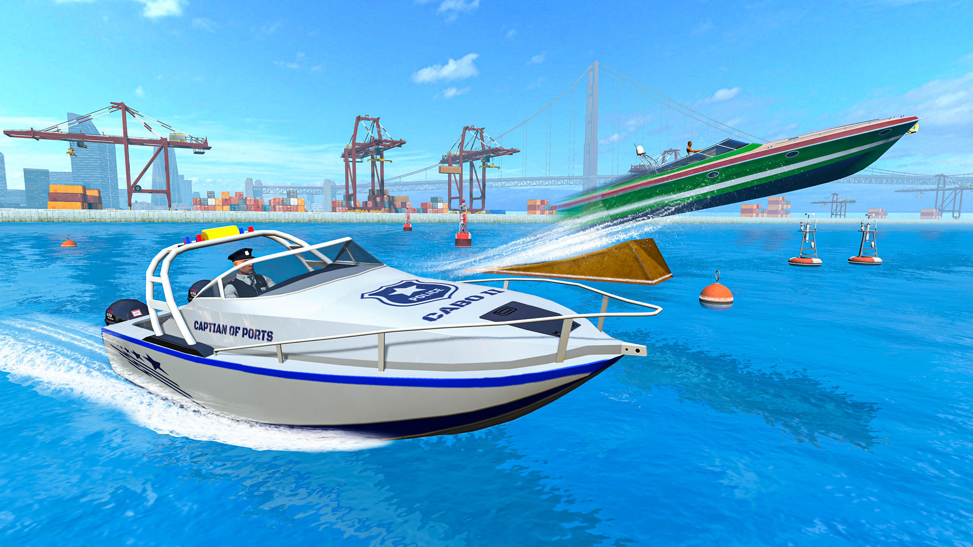 Police Boat Shooting Sim Games android iOS apk download for free-TapTap