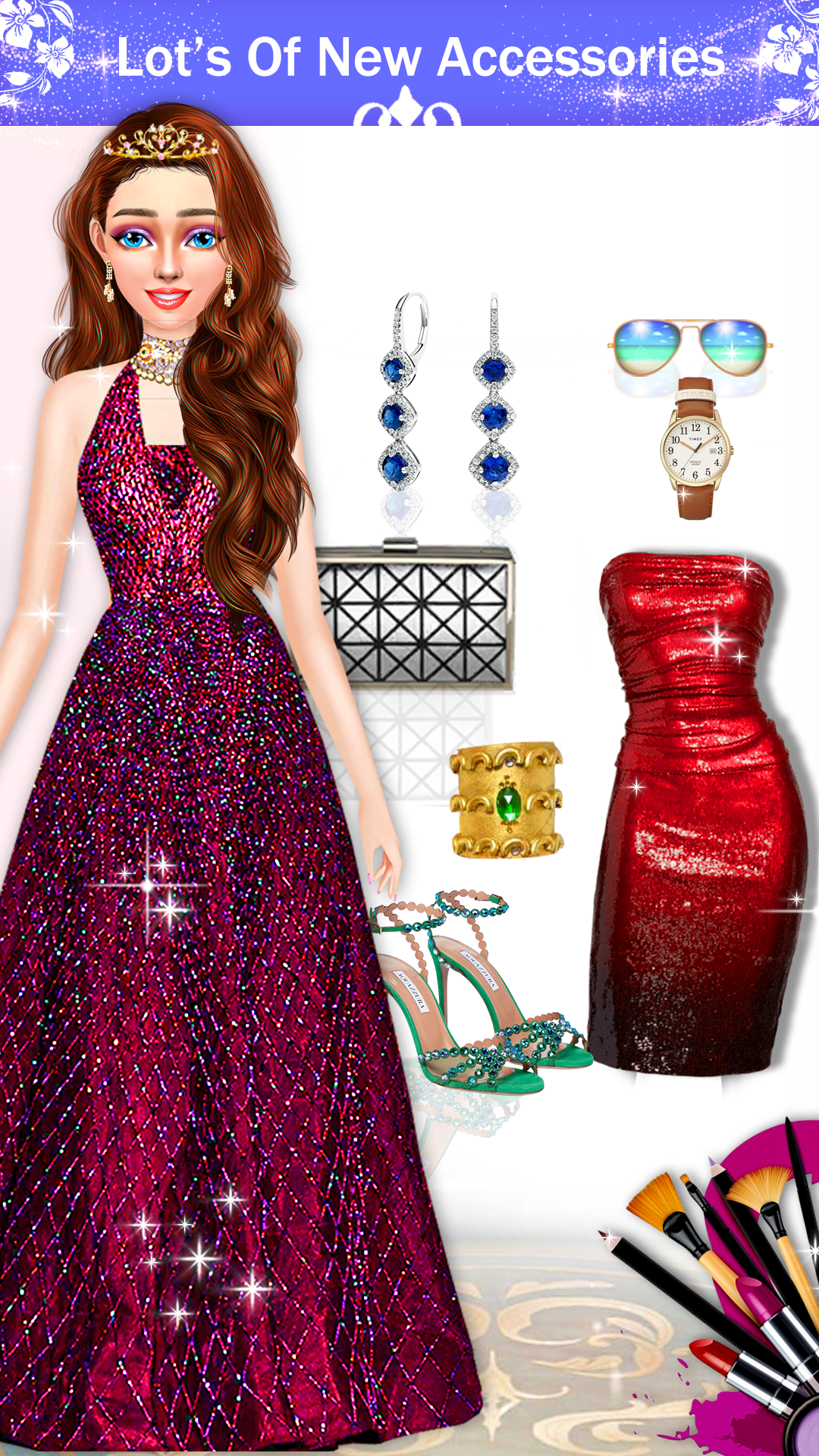 Fashion stylist Makeover Games android iOS-TapTap