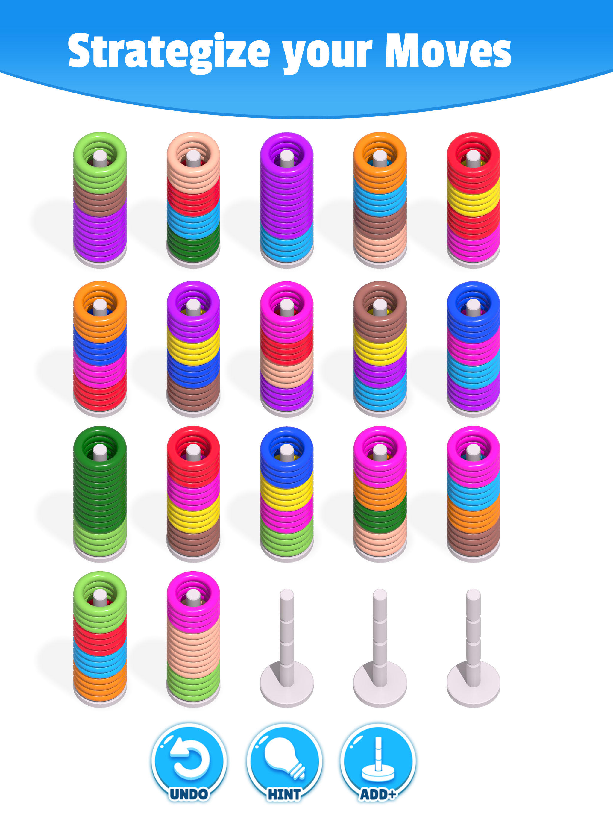 Slinky Sort - Puzzle Game android iOS apk download for free-TapTap