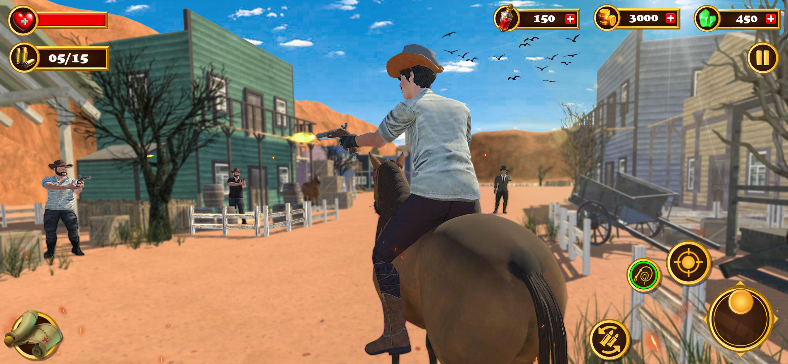 Western Cowboy Horse Games android iOS apk download for free-TapTap