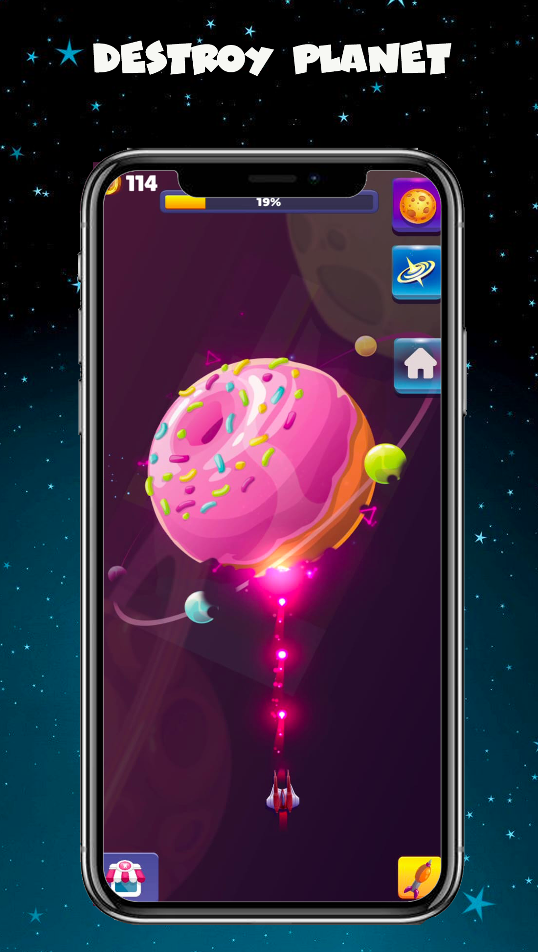 Planet Smash destroy earth android iOS-TapTap