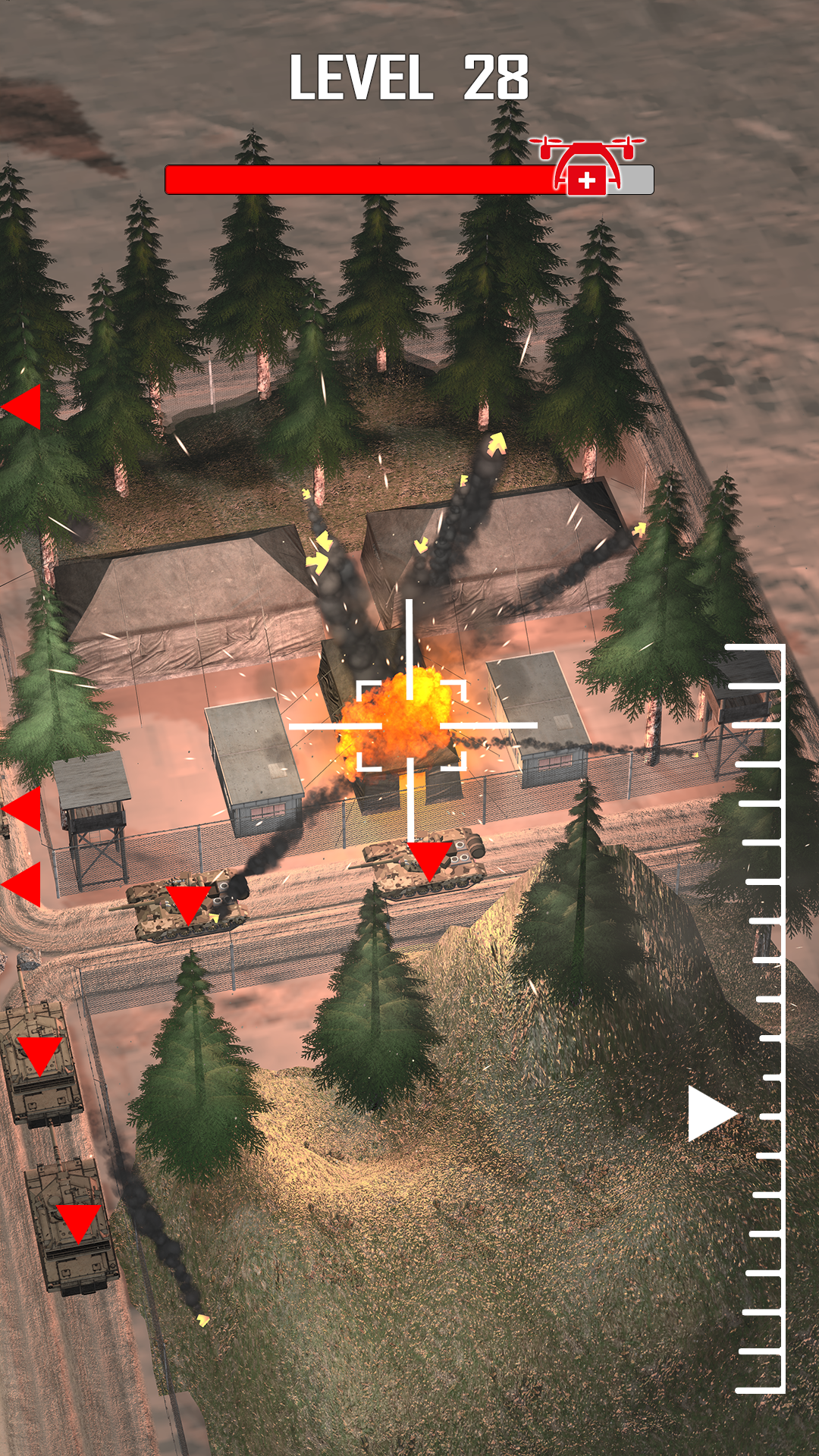 Drone Strike Army Tanks War 3D android iOS-TapTap
