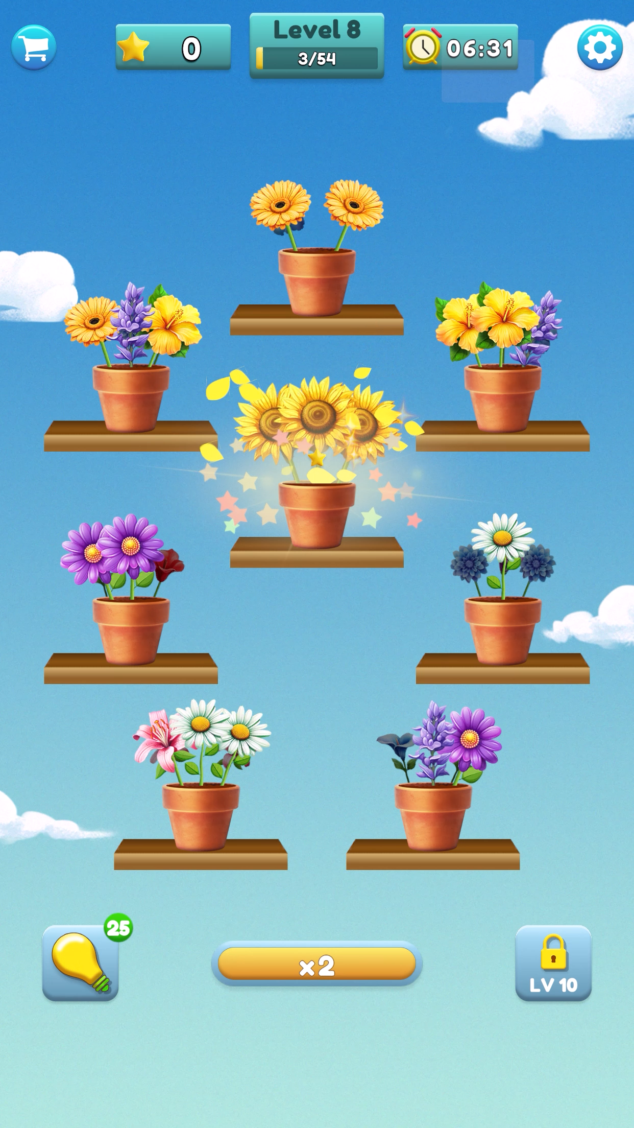 Flower Matching Game android iOS apk download for free-TapTap