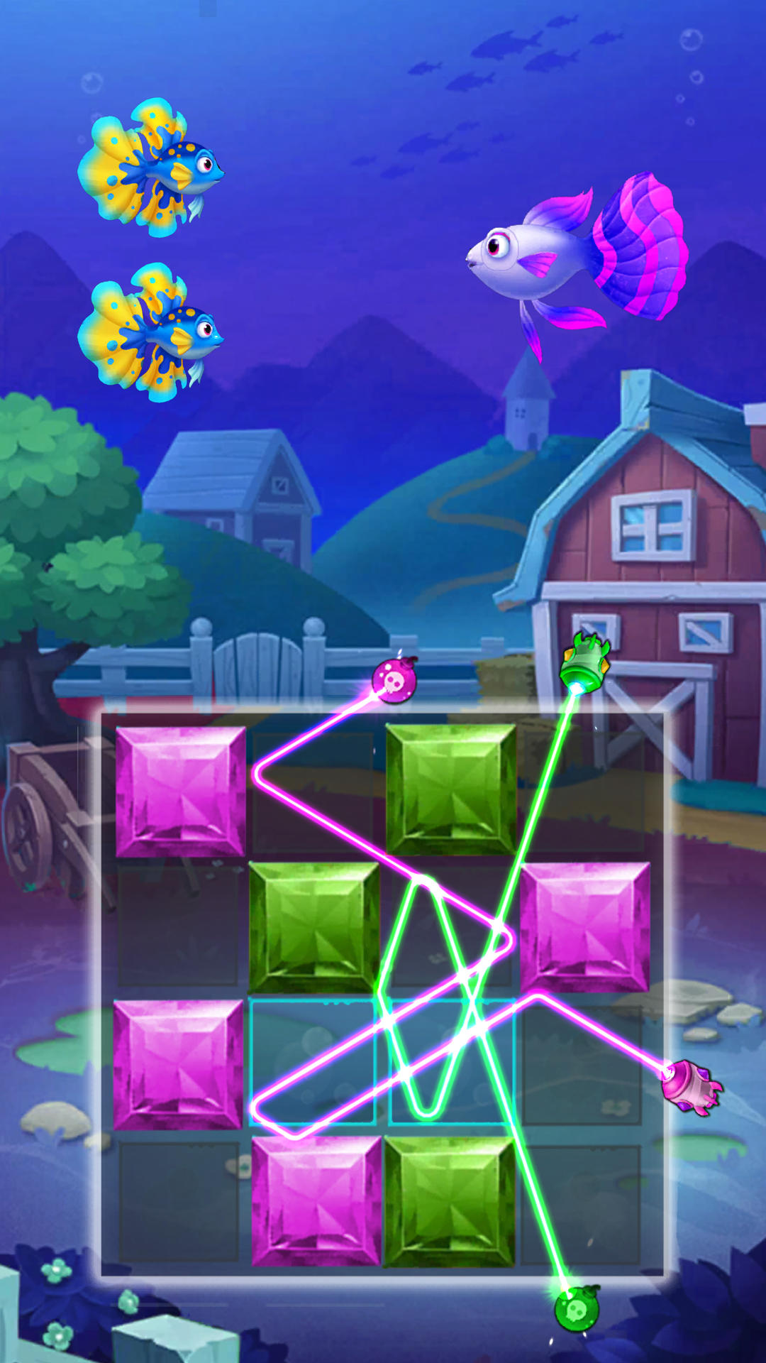 Fish Laser Logic Puzzle Games android iOS apk download for free-TapTap