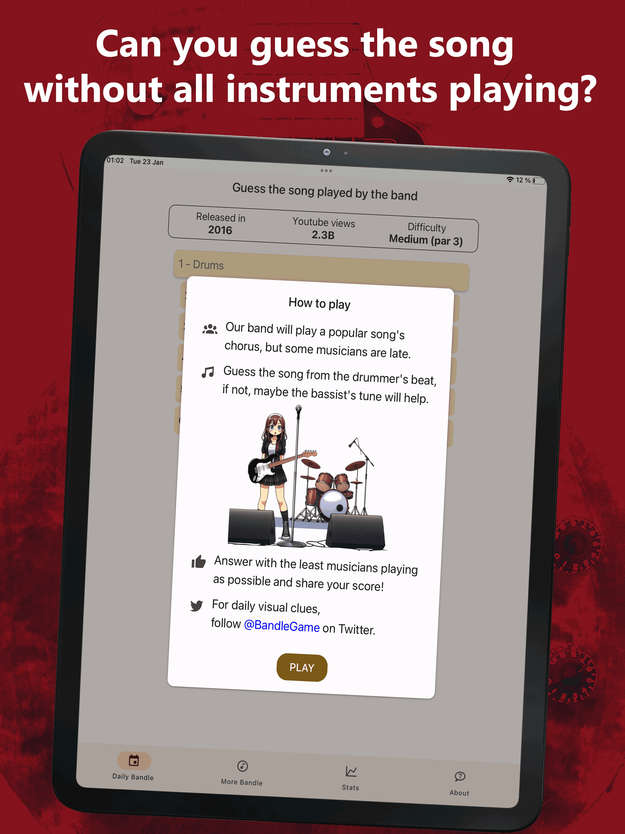 Bandle - Guess the song android iOS apk download for free-TapTap