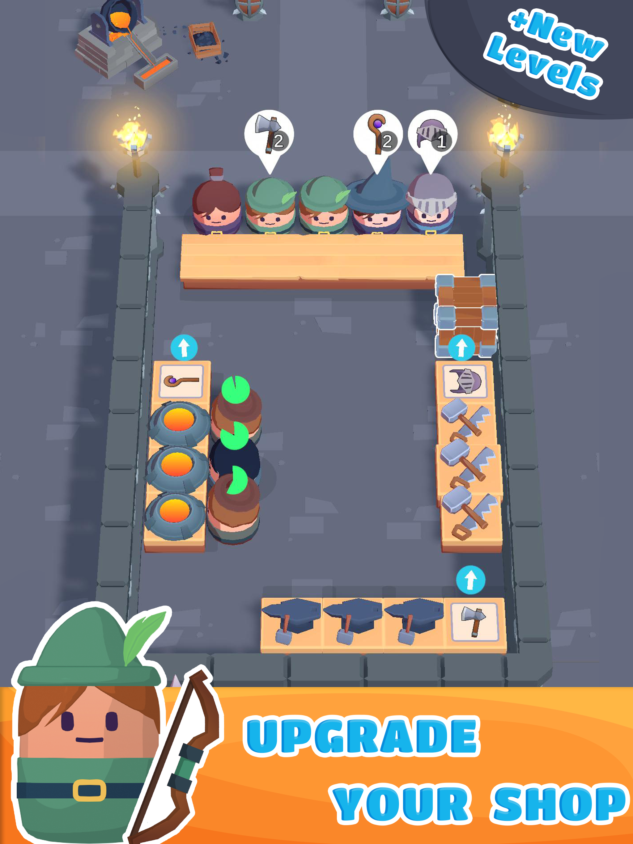 Hero Blacksmith Idle RPG android iOS apk download for free-TapTap