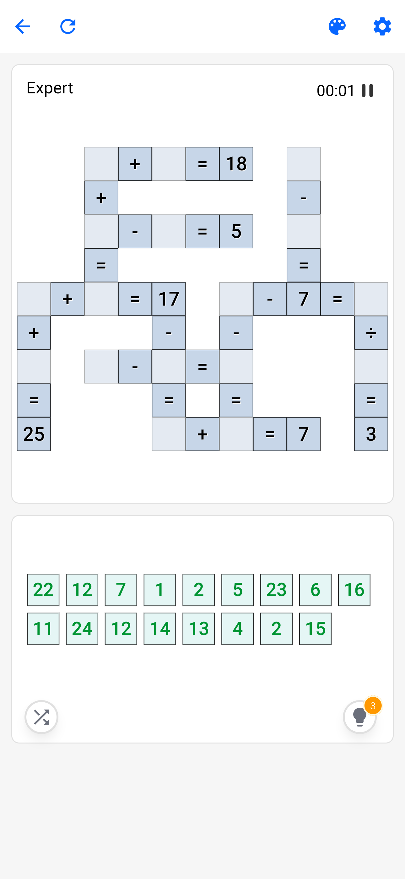 Cross Math - Math Numbers Game android iOS apk download for free-TapTap
