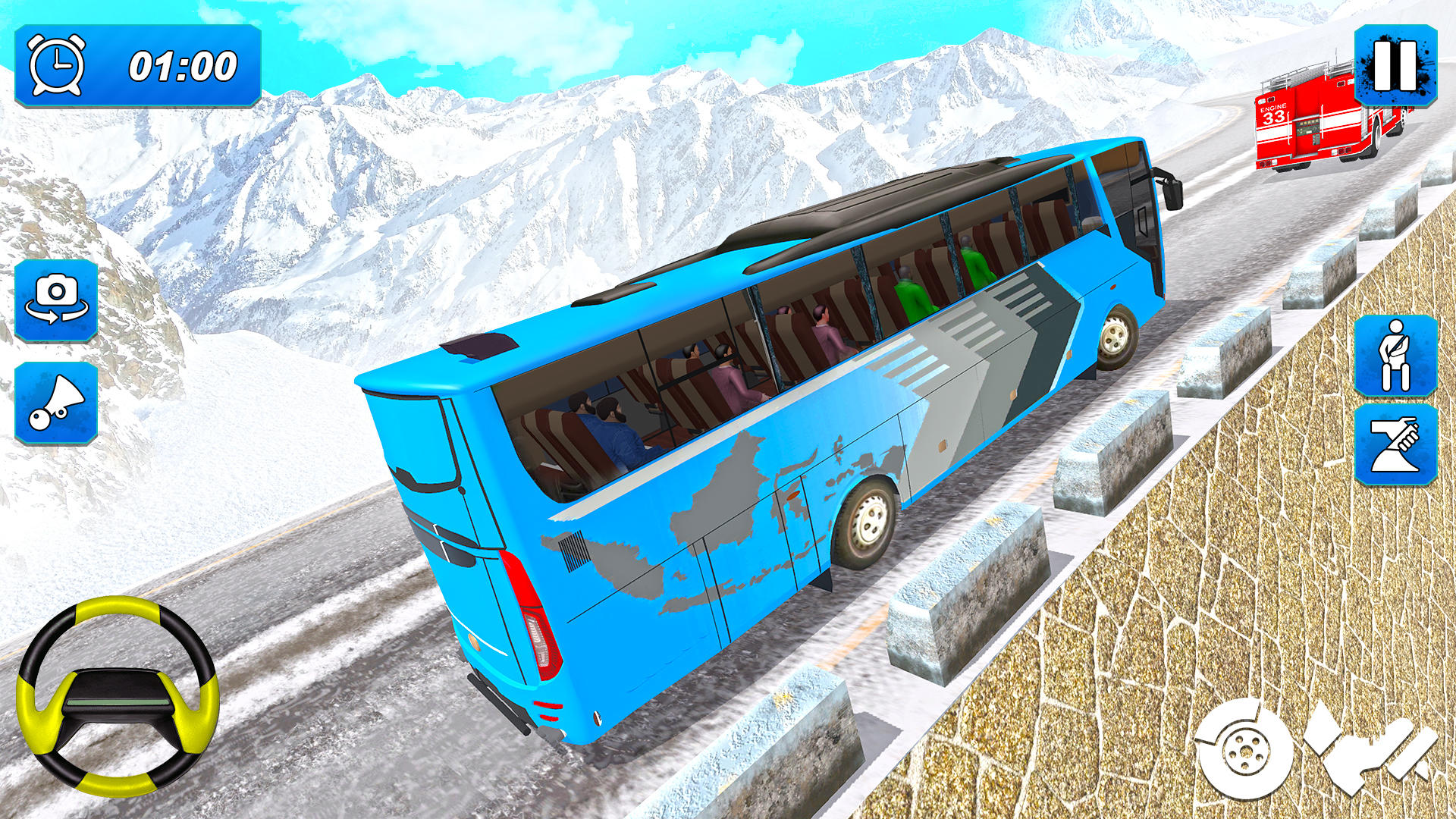 Snow Bus Simulator Games android iOS apk download for free-TapTap