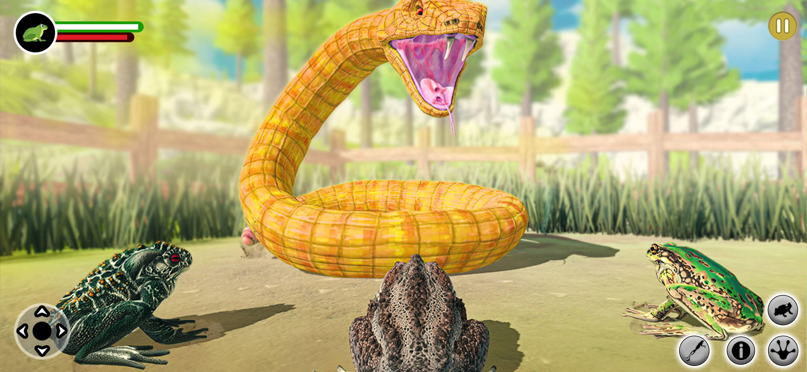 Wild Forest Frog Simulator android iOS apk download for free-TapTap