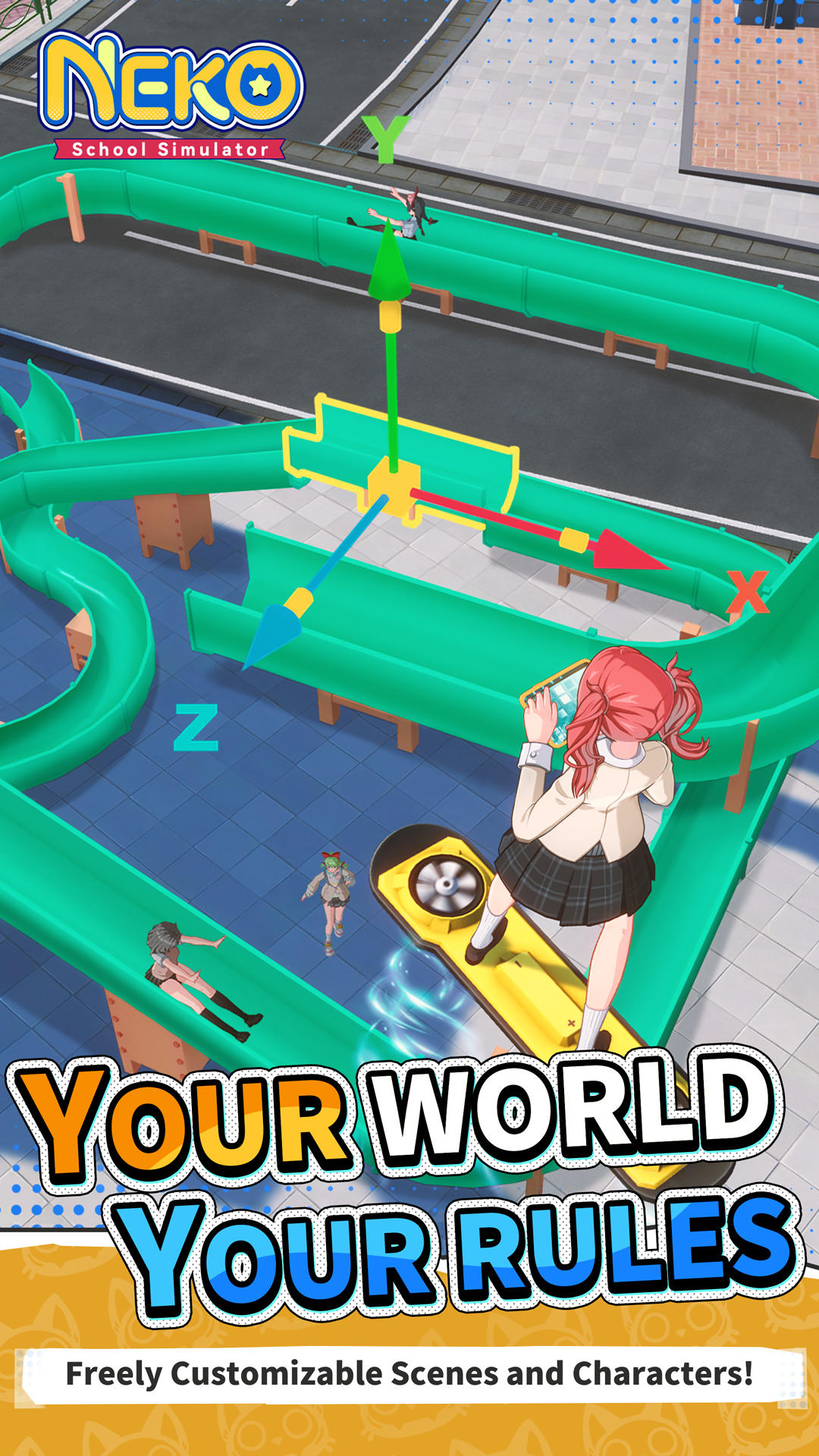 Neko School Simulator for Android/iOS - TapTap
