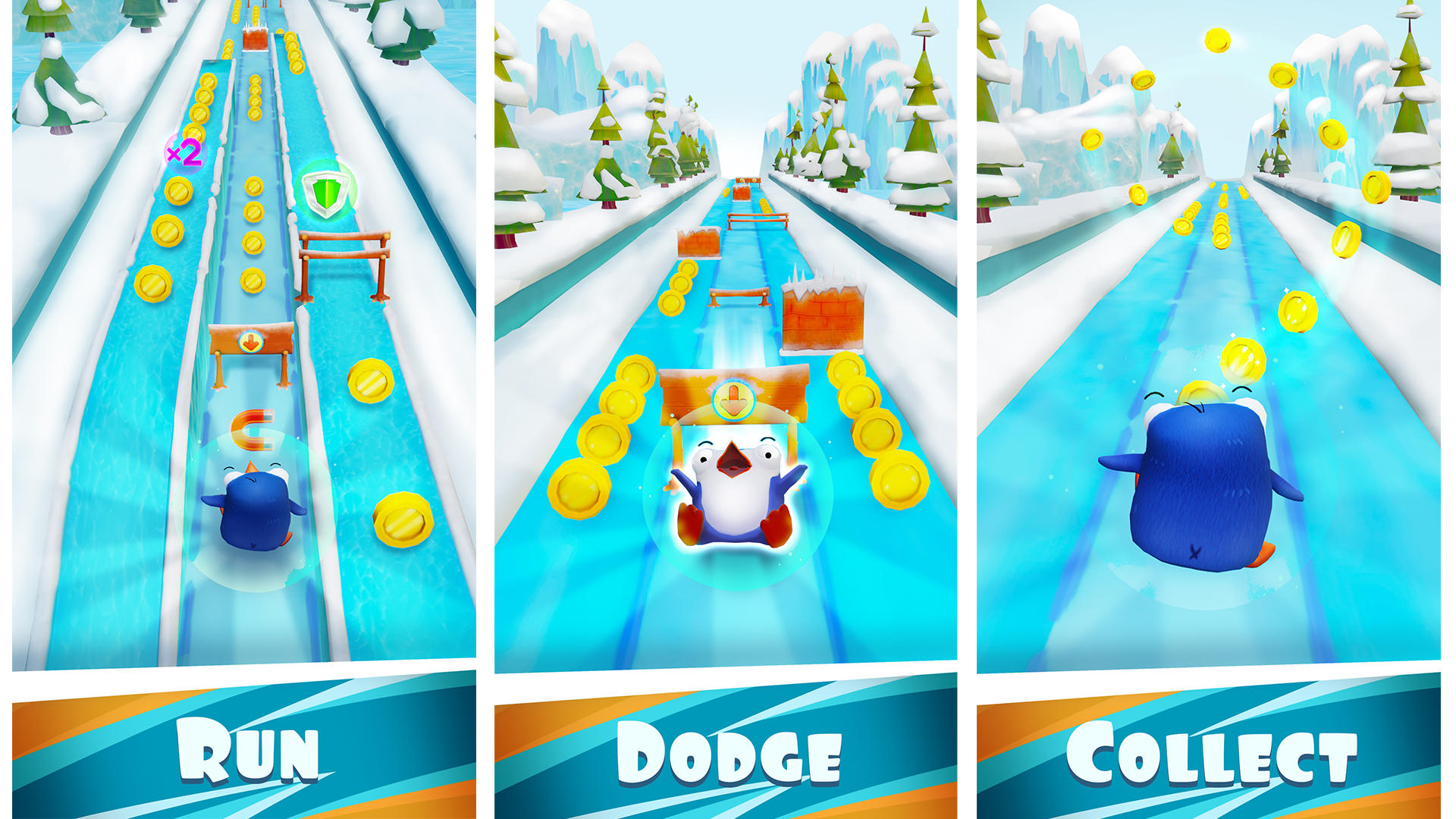 Penguin Dash: Run Race 3D android iOS apk download for free-TapTap