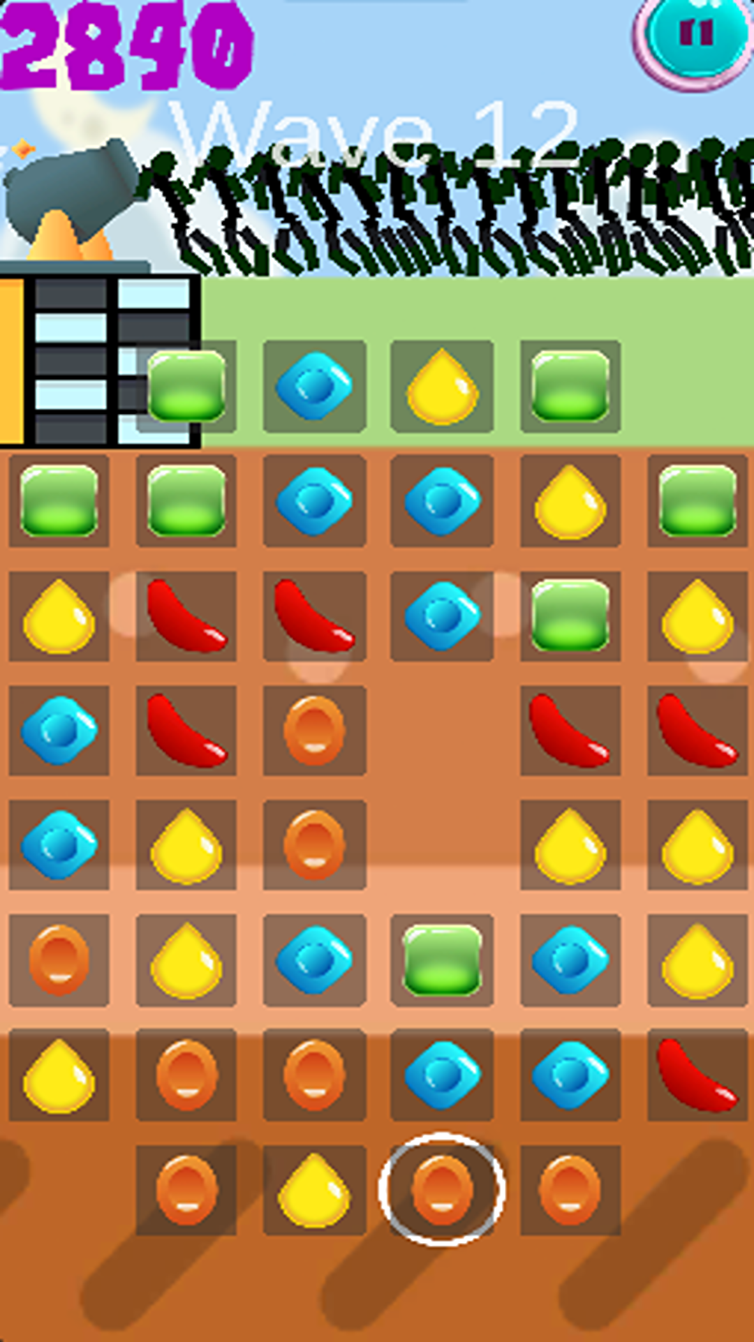 Cannon Crush - Zombie Defense android iOS-TapTap