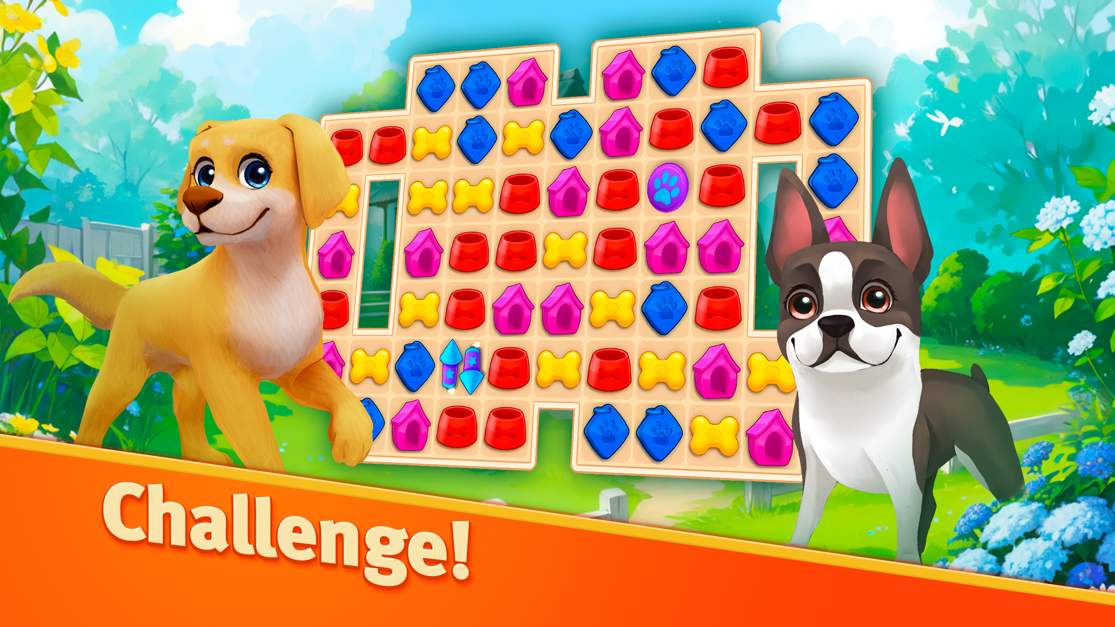 Doggie Dog World: Pet Match 3 android iOS apk download for free-TapTap