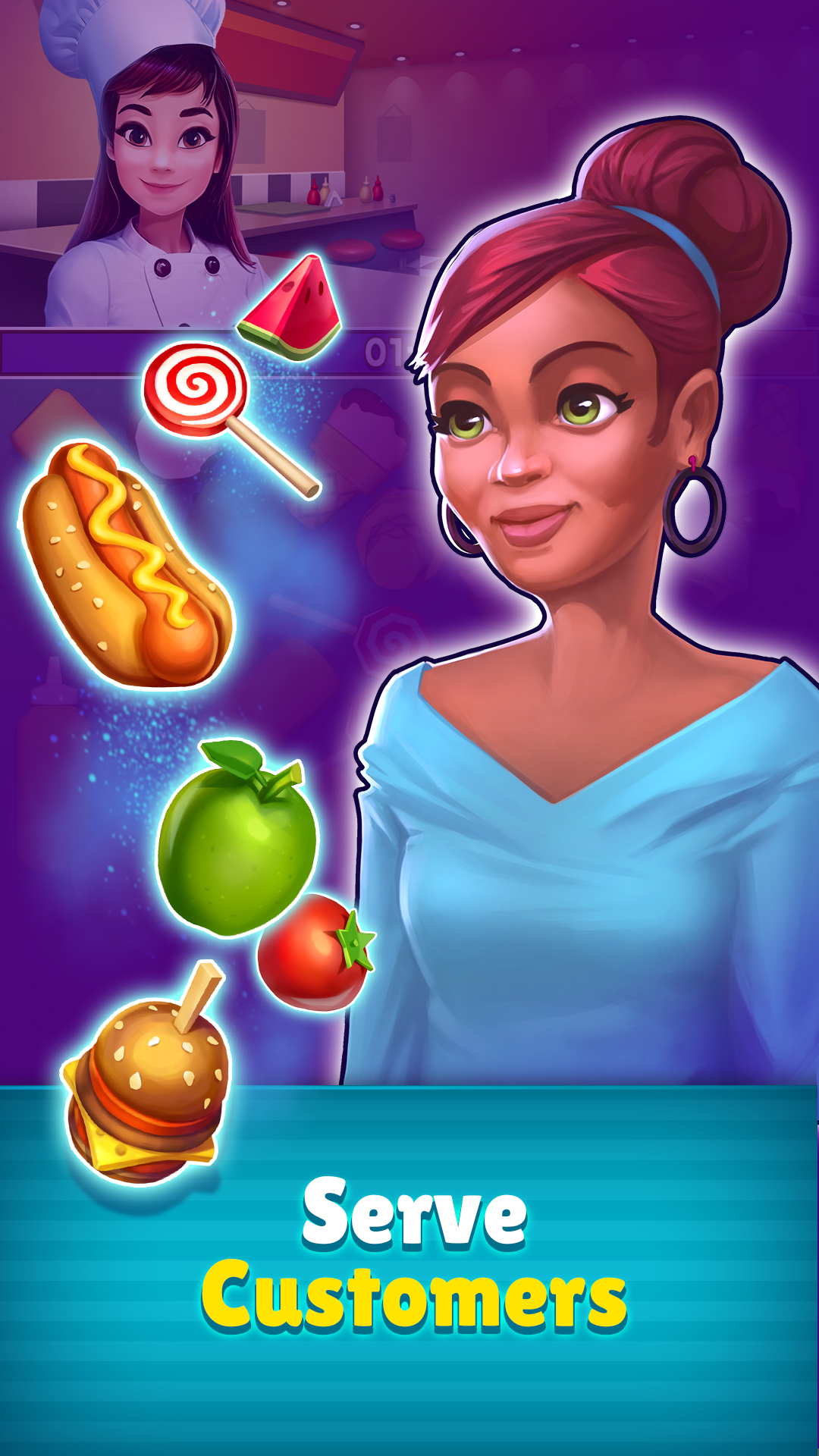 Menu Match 3D android iOS apk download for free-TapTap
