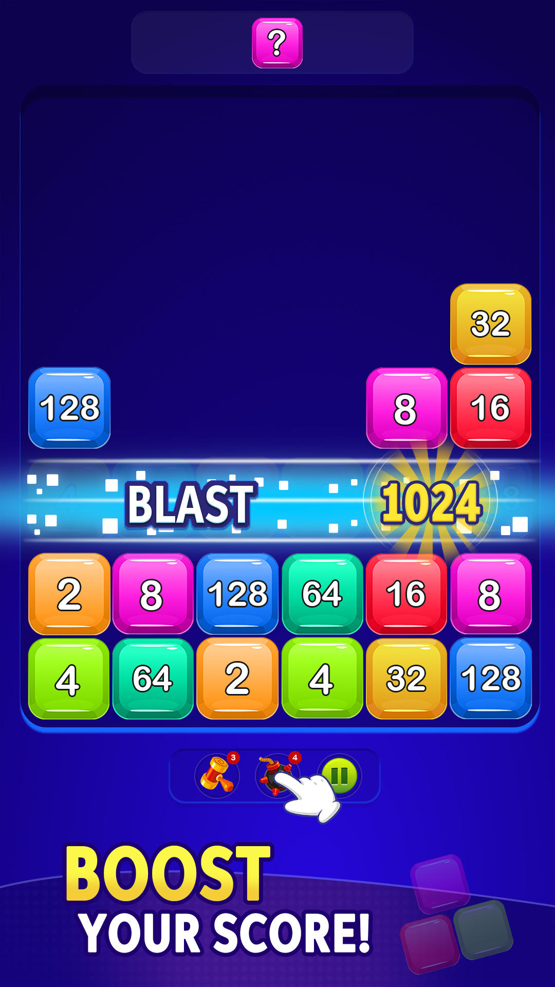 Drop Stack 2048: Merge Number android iOS apk download for free-TapTap