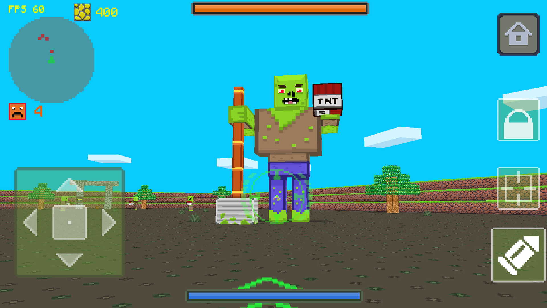 Blocky Tank 3D: noob vs zombie for Android/iOS - TapTap