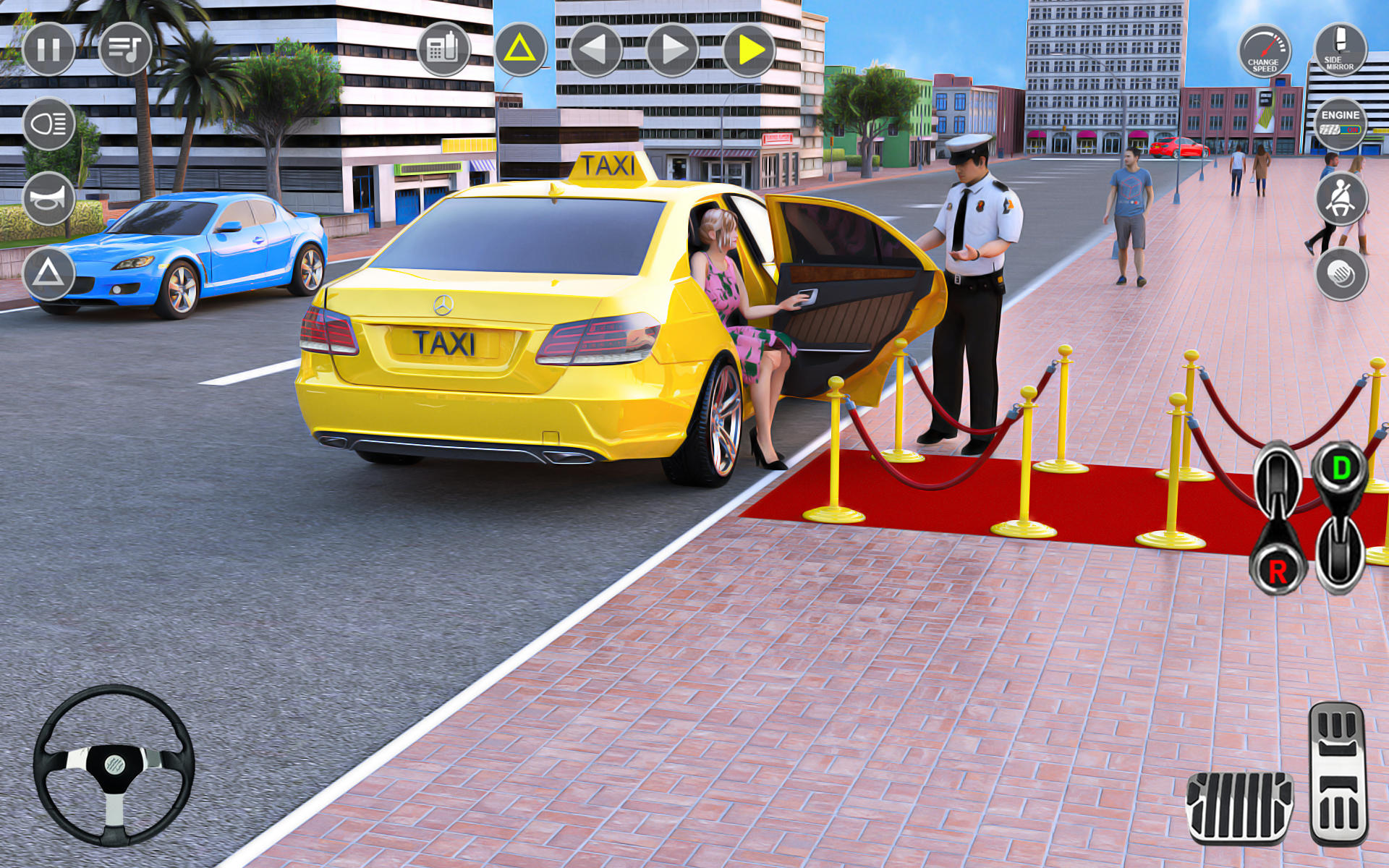 City Taxi Car Driving Games 3d android iOS-TapTap