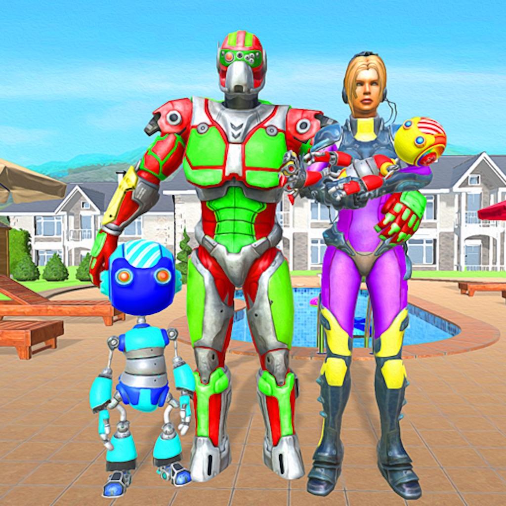 Robot Family Simulation Game for Android/iOS - TapTap