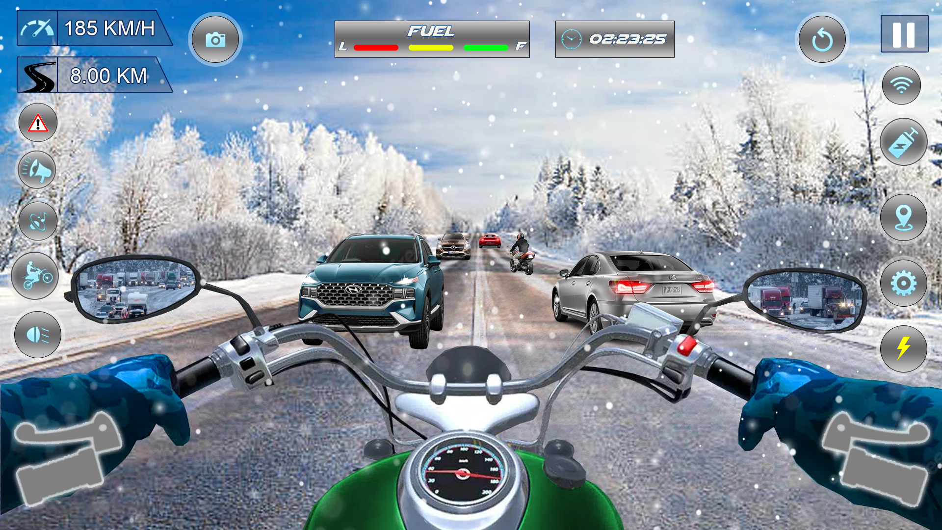 Highway Motorcycle Racing Game android iOS-TapTap