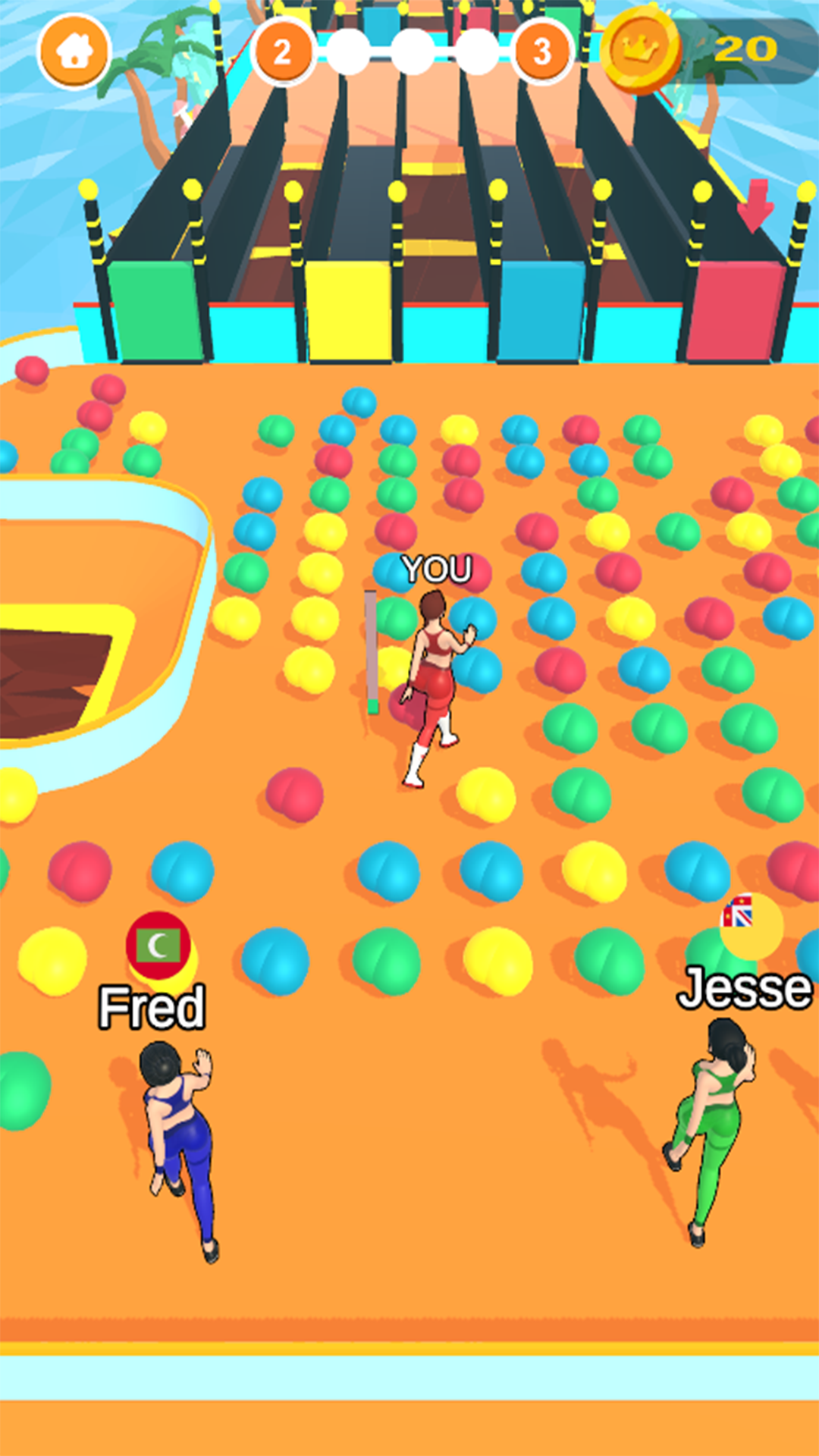 Twerk Race 3D Fun Run Game android iOS-TapTap