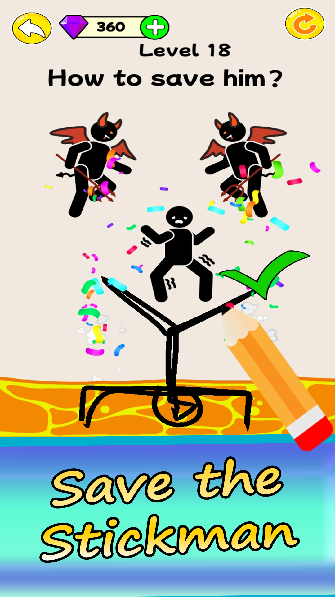 Stickman Rush- Draw Line android iOS-TapTap