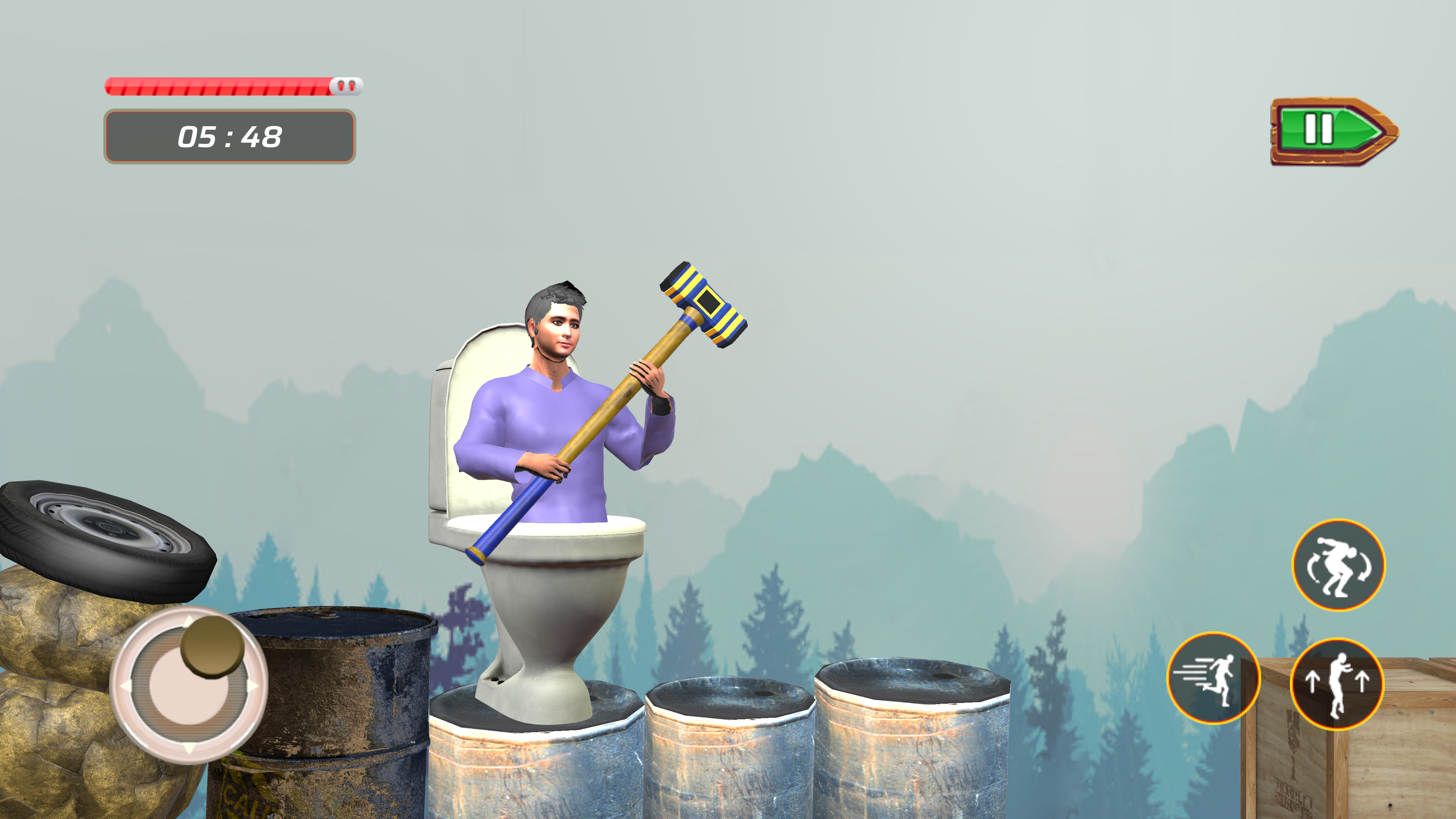 Pot Man Hammer Man Climber 3D android iOS apk download for free-TapTap