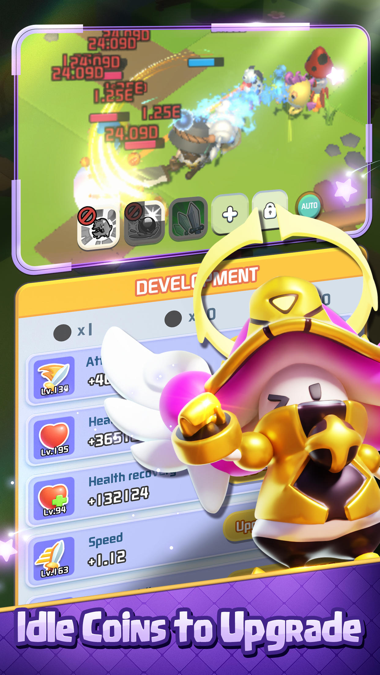 Mushroom Rush: Idle RPG android iOS-TapTap